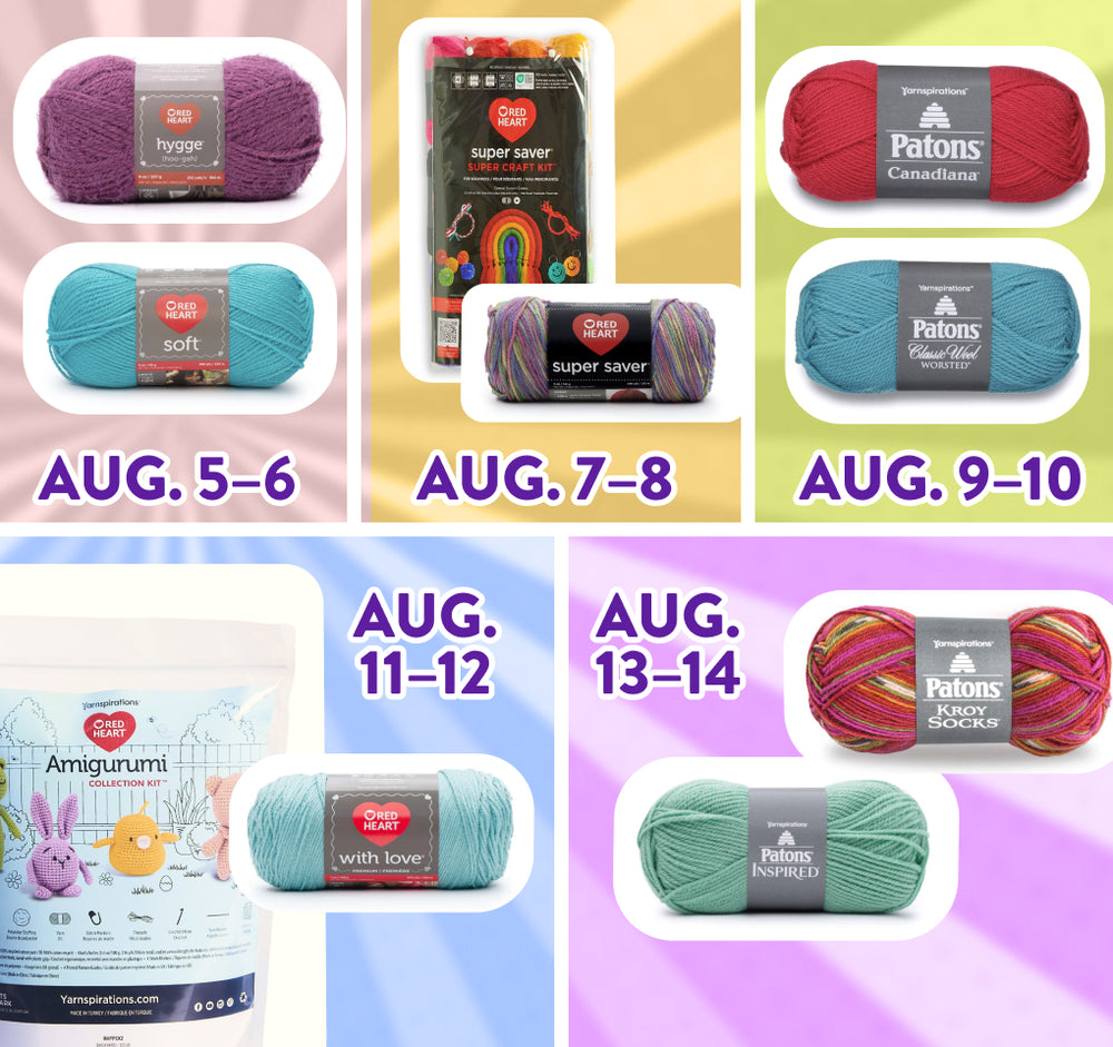 Free Crochet & Knitting Patterns, Yarn and Supplies | Yarnspirations