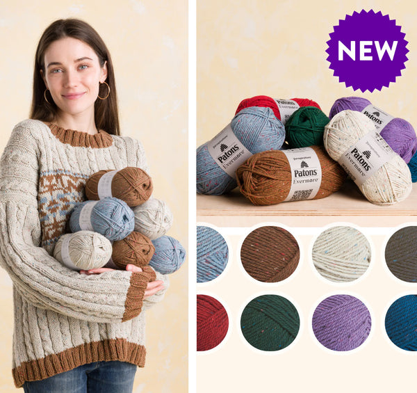 Patons Yarn Boutique & Free Knitting Patterns | Yarnspirations
