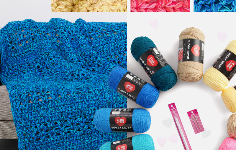 Red Heart Super Saver Kits Tutorial | Yarnspirations