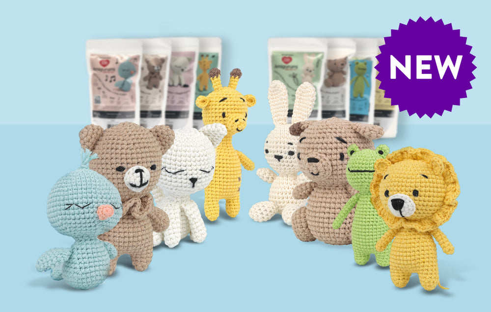 Red Heart Amigurumi Crochet Kit | Bridget the Giraffe | Yarnspirations