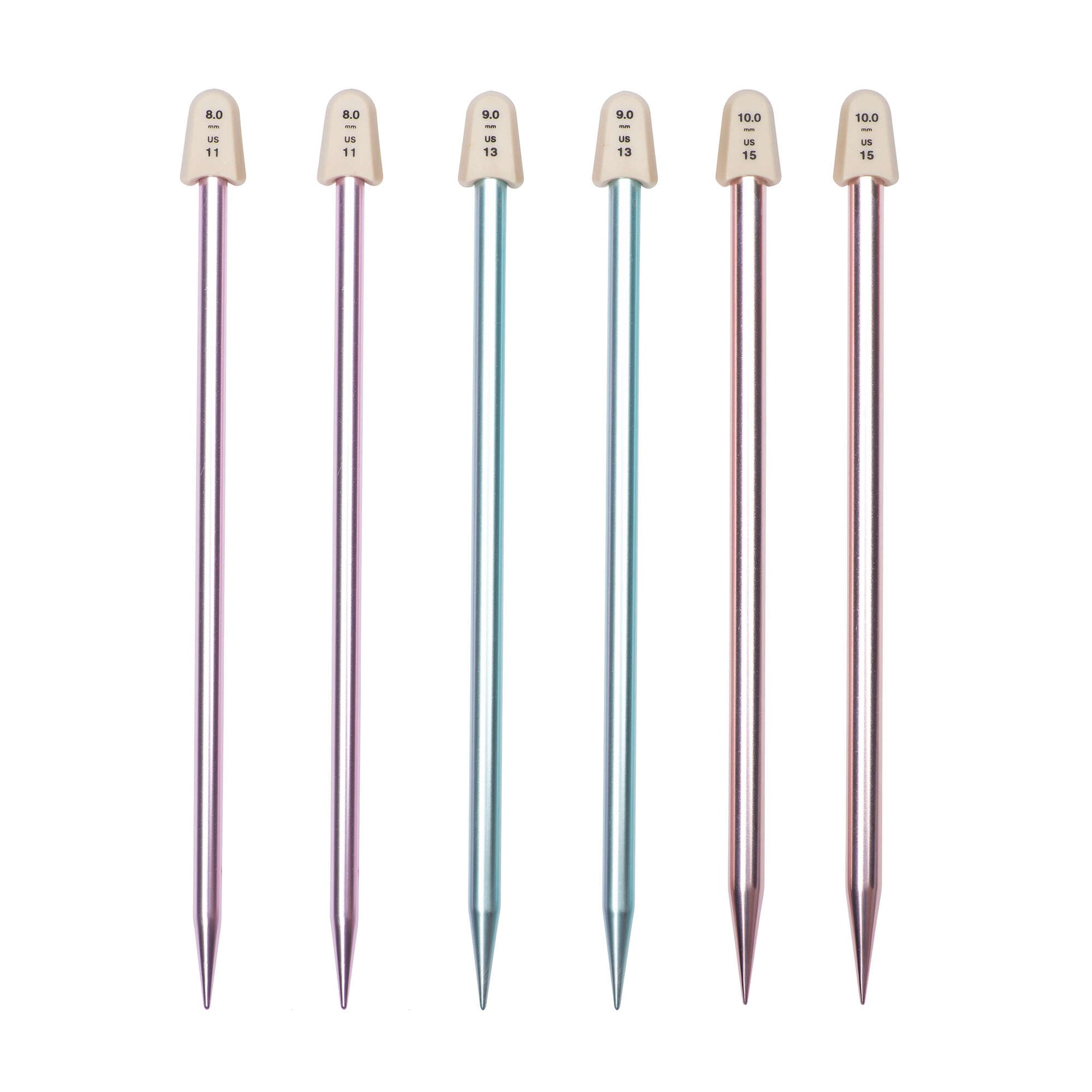 Susan Bates Silvalume 10" Single Point Knitting Needles | Yarnspirations