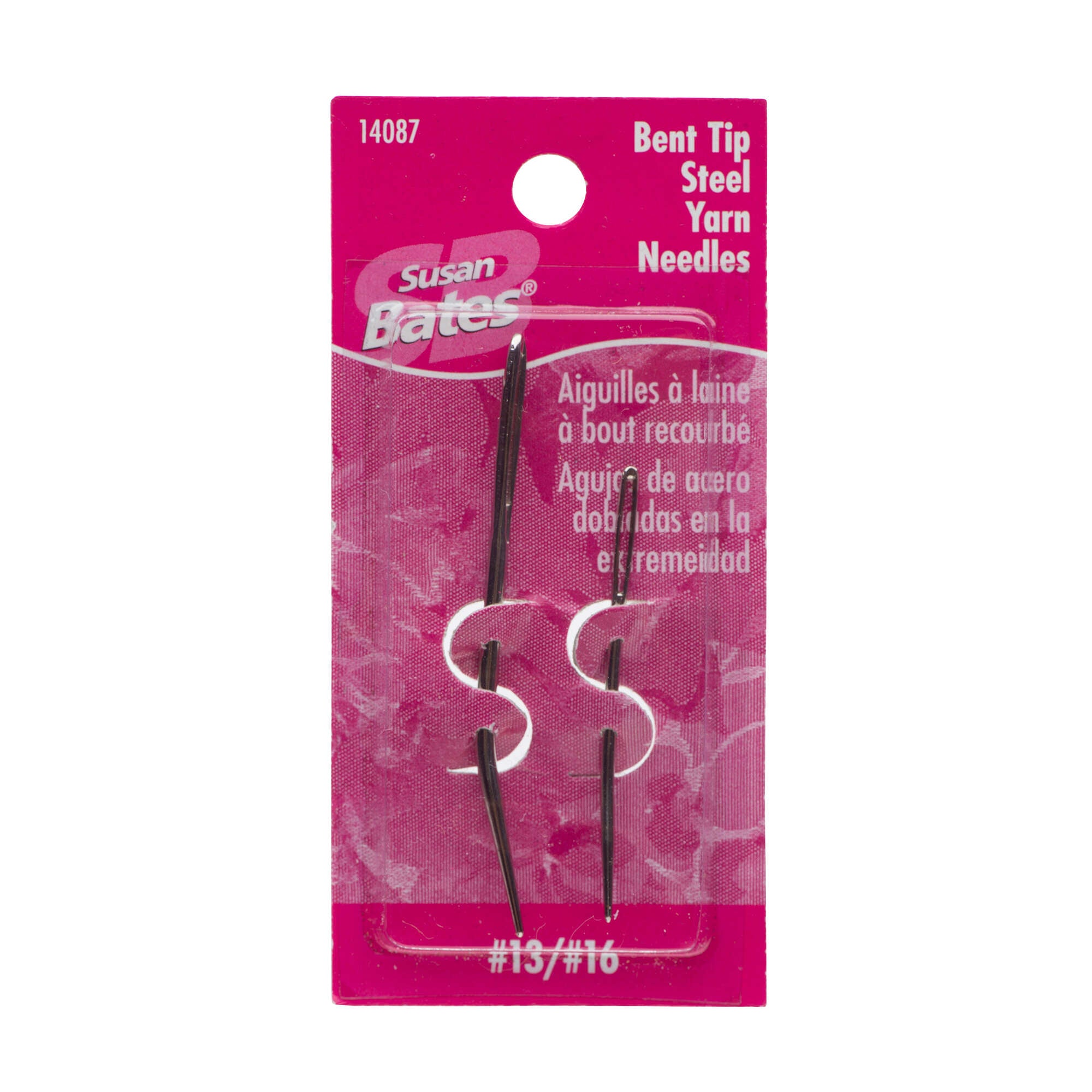 Susan Bates 2 Pack, Steel Bent Tip Yarn Needles | Yarnspirations