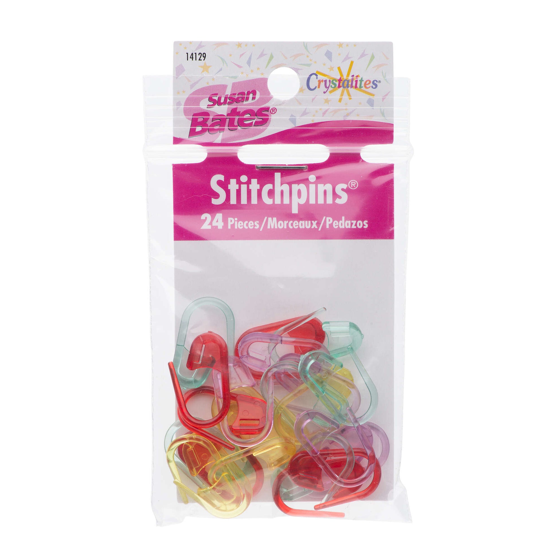 Susan Bates Crystalites Stitchpins | Yarnspirations