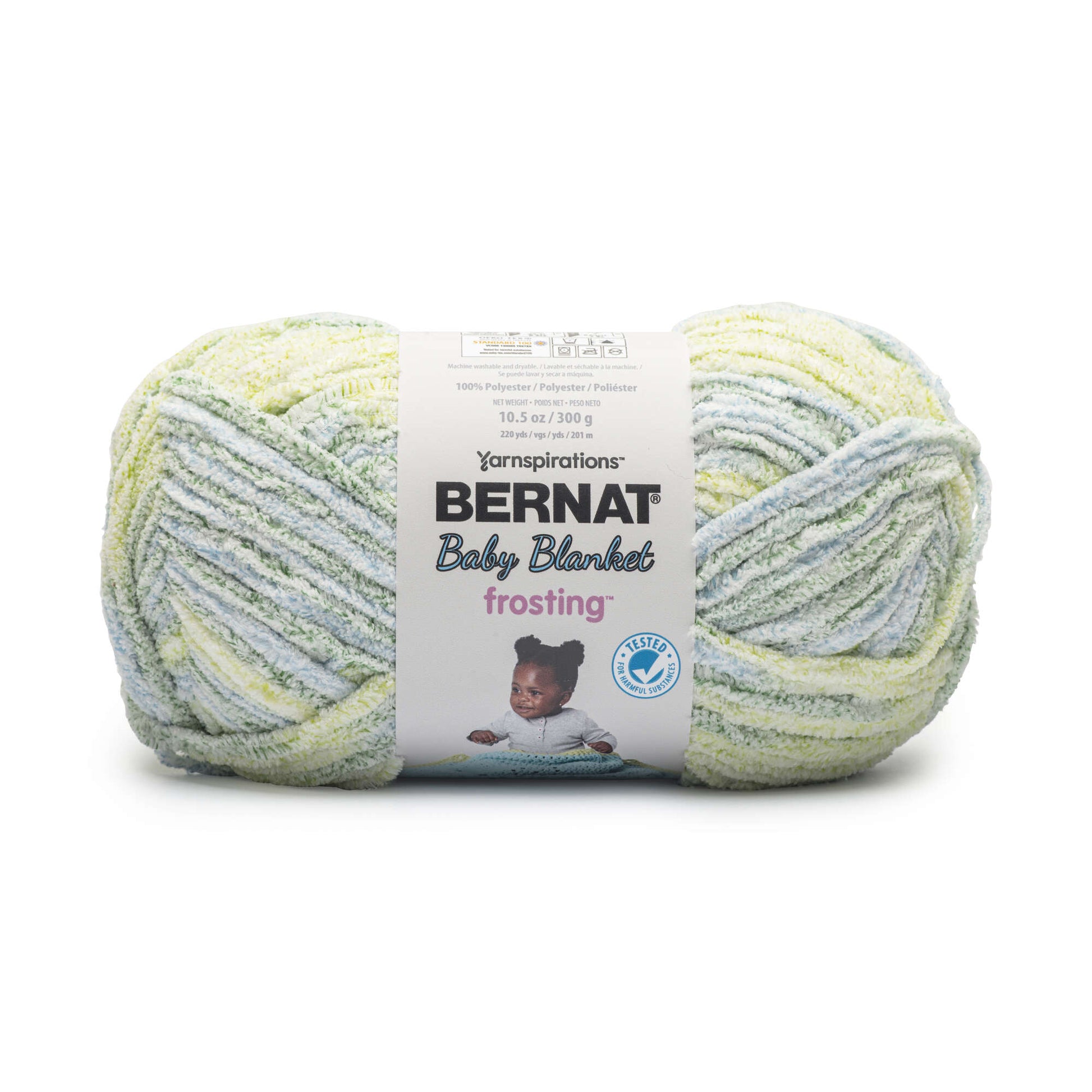 Bernat Baby Blanket Frosting Yarn (300g/10.6oz) | Yarnspirations