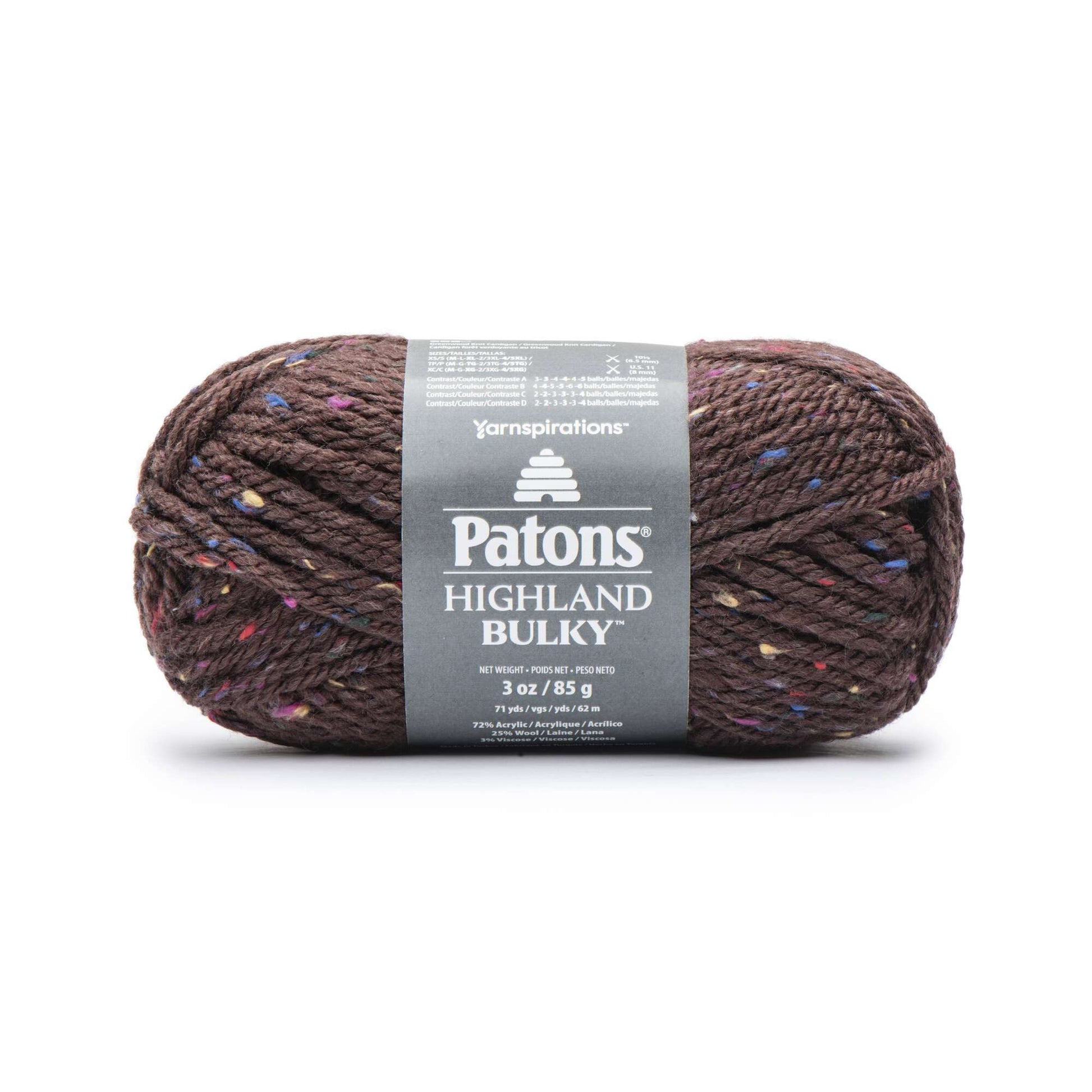 Patons Highland Bulky Tweeds Yarn | Yarnspirations