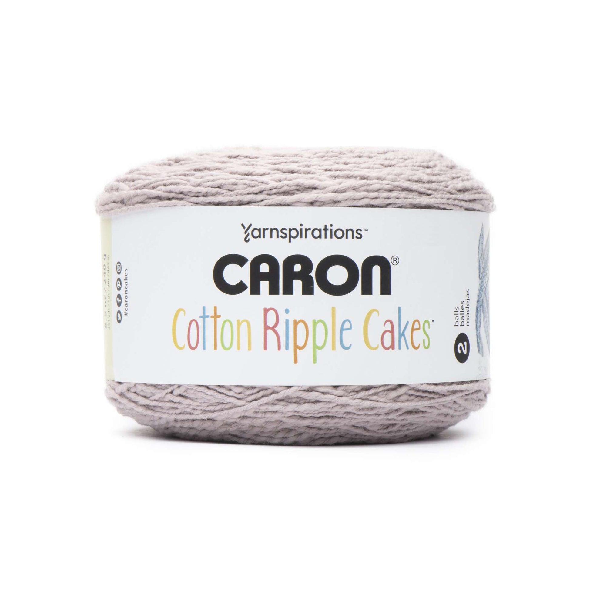 Caron Cotton Ripple Cakes Yarn | Yarnspirations