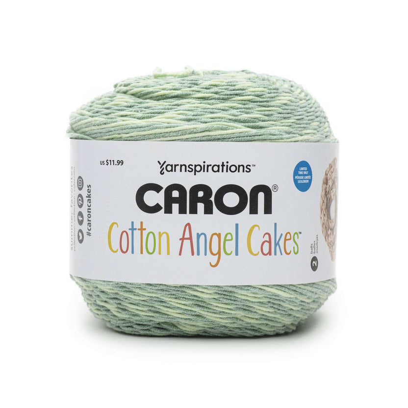 Caron Cotton Angel Cakes Yarn (250g/8.8oz) - Clearance Shades ...