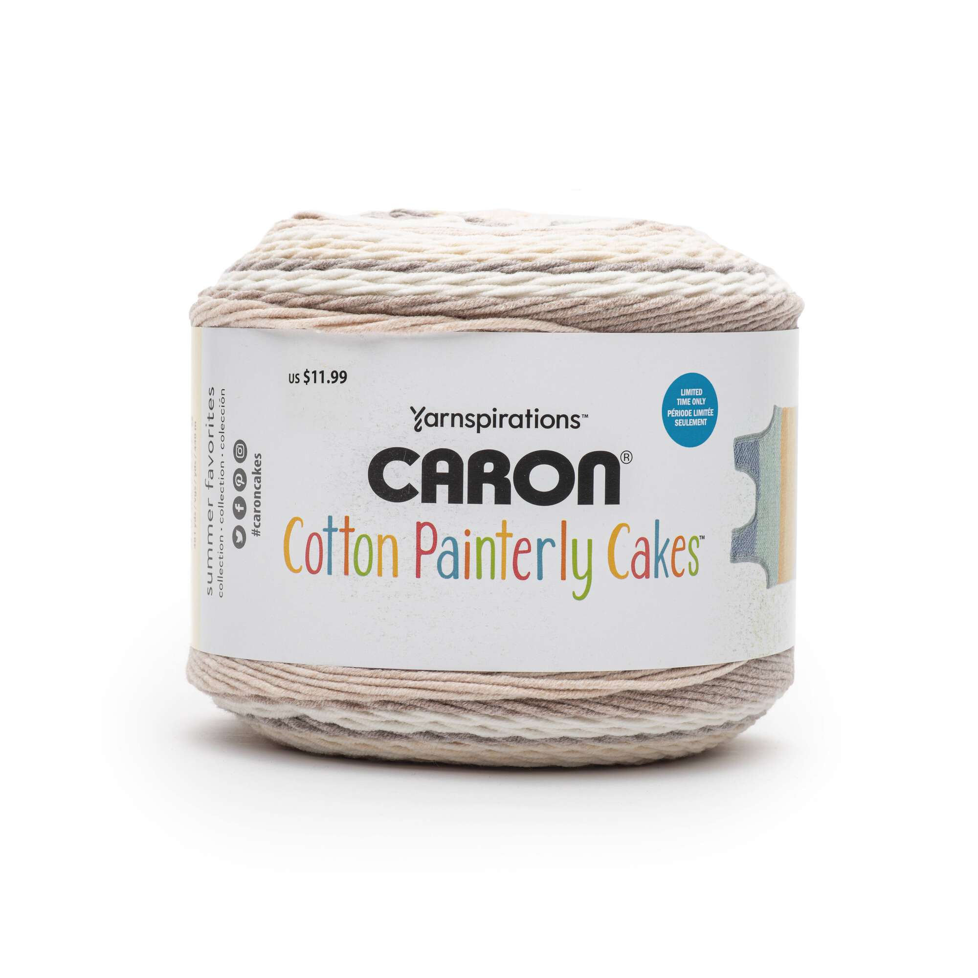 Caron Cotton Painterly Cakes Yarn - Clearance Shades* | Yarnspirations