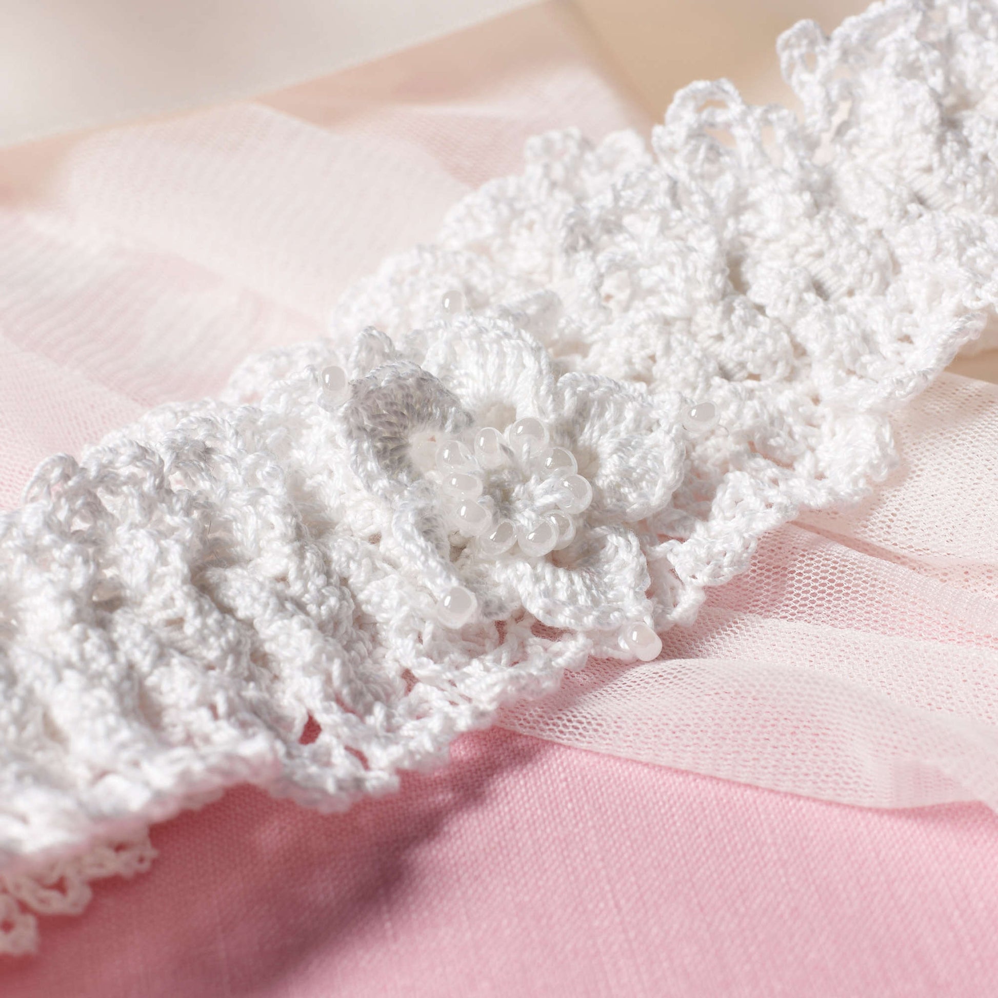 Free Aunt Lydia's Bride's Garter Crochet Pattern | Yarnspirations