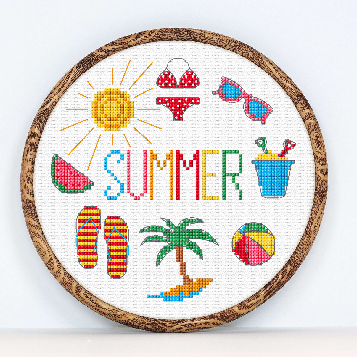 Anchor Four Seasons -Summer Cross Stitch design | Yarnspirations