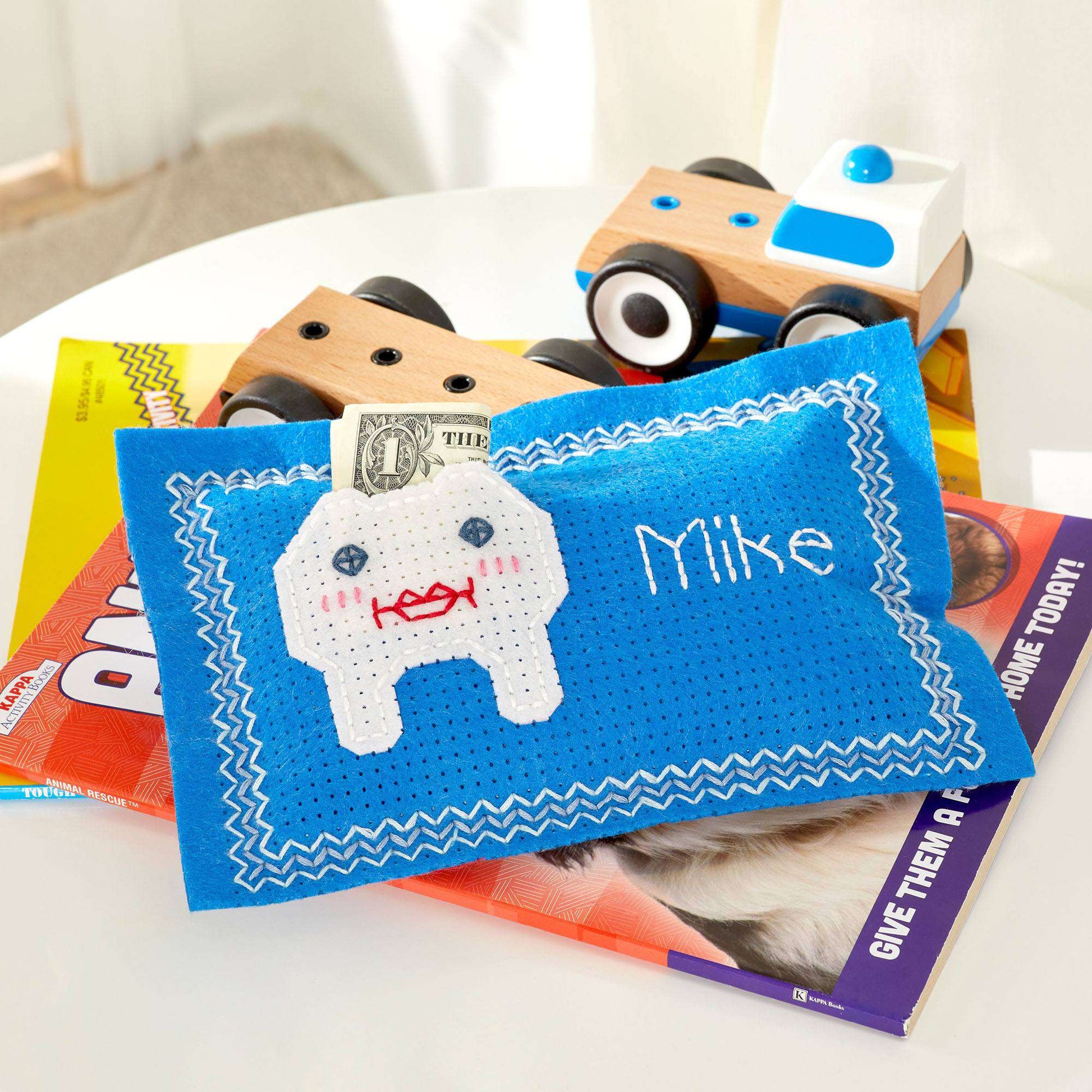 Free Beginner Anchor Tooth Fairy Pillow Sewing Pattern | Yarnspirations