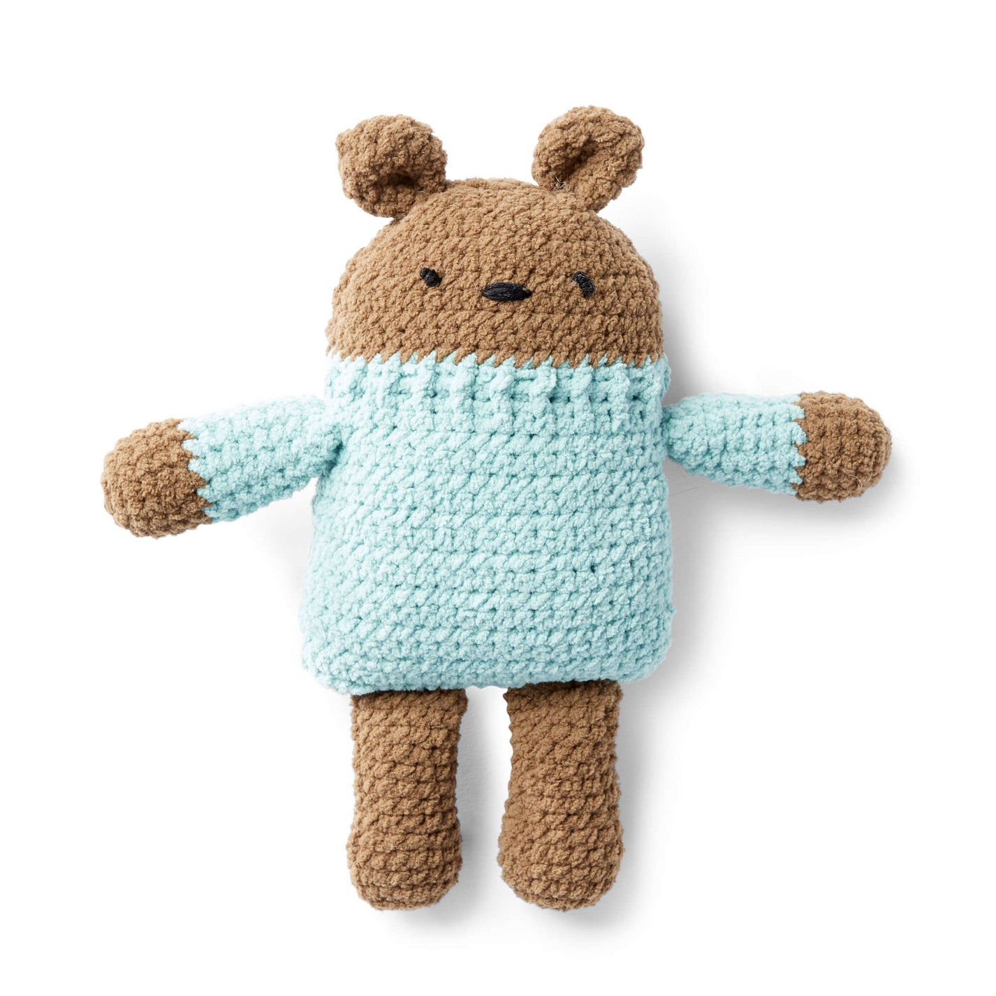 Free Easy Bernat Square Bear Crochet Pattern | Yarnspirations