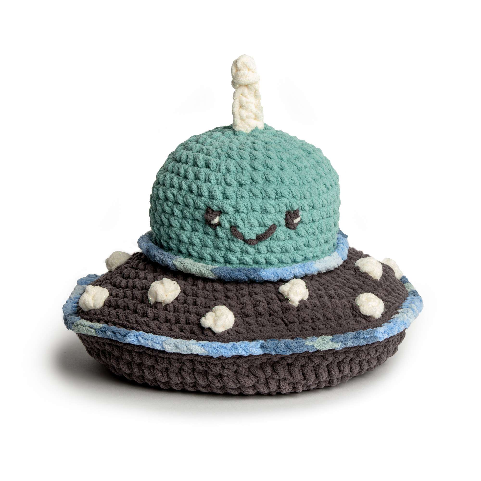 Free Easy Bernat I Want to Believe Ufo Stuffie Crochet Pattern ...