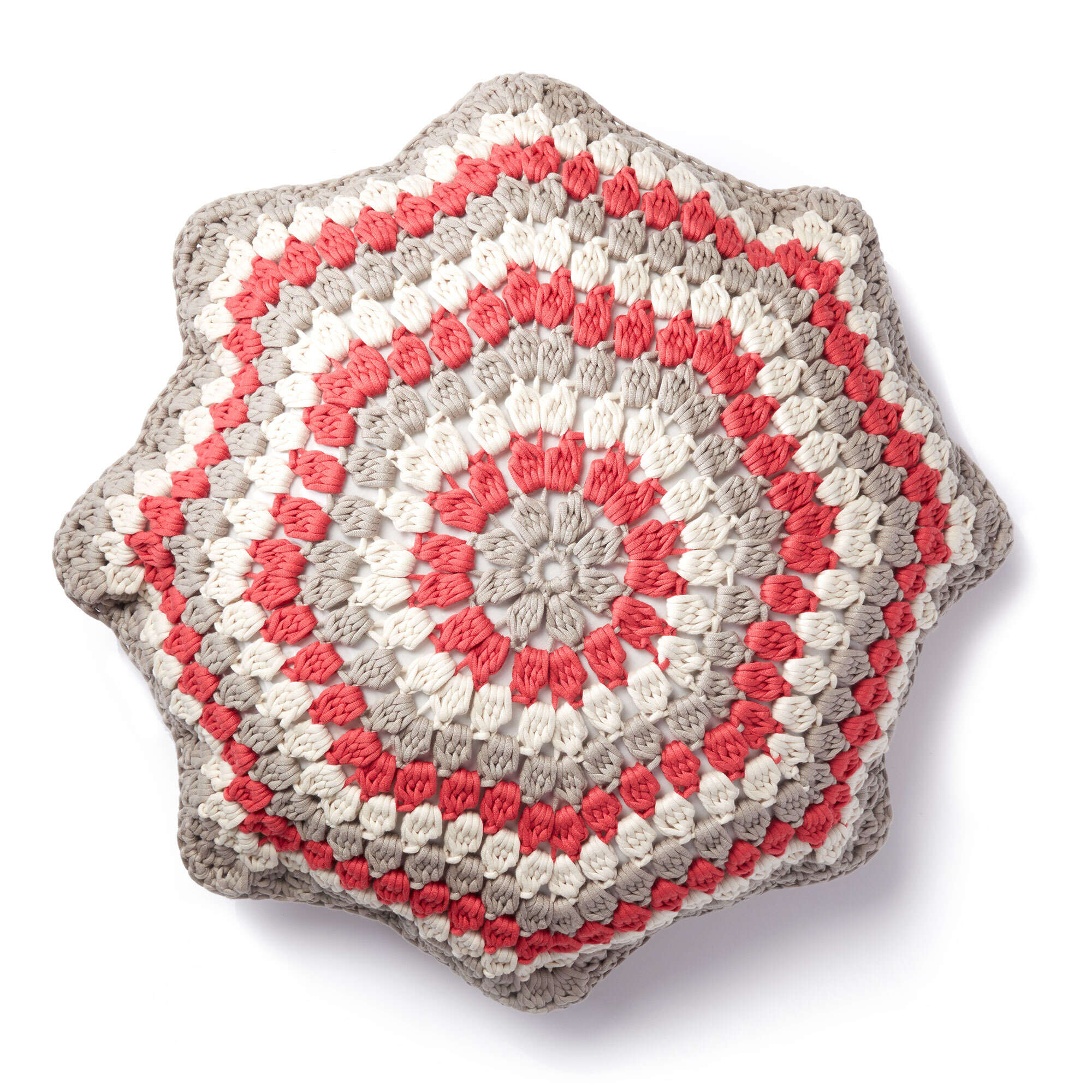 Free Easy Bernat Puffed Up Pillow Crochet Pattern | Yarnspirations