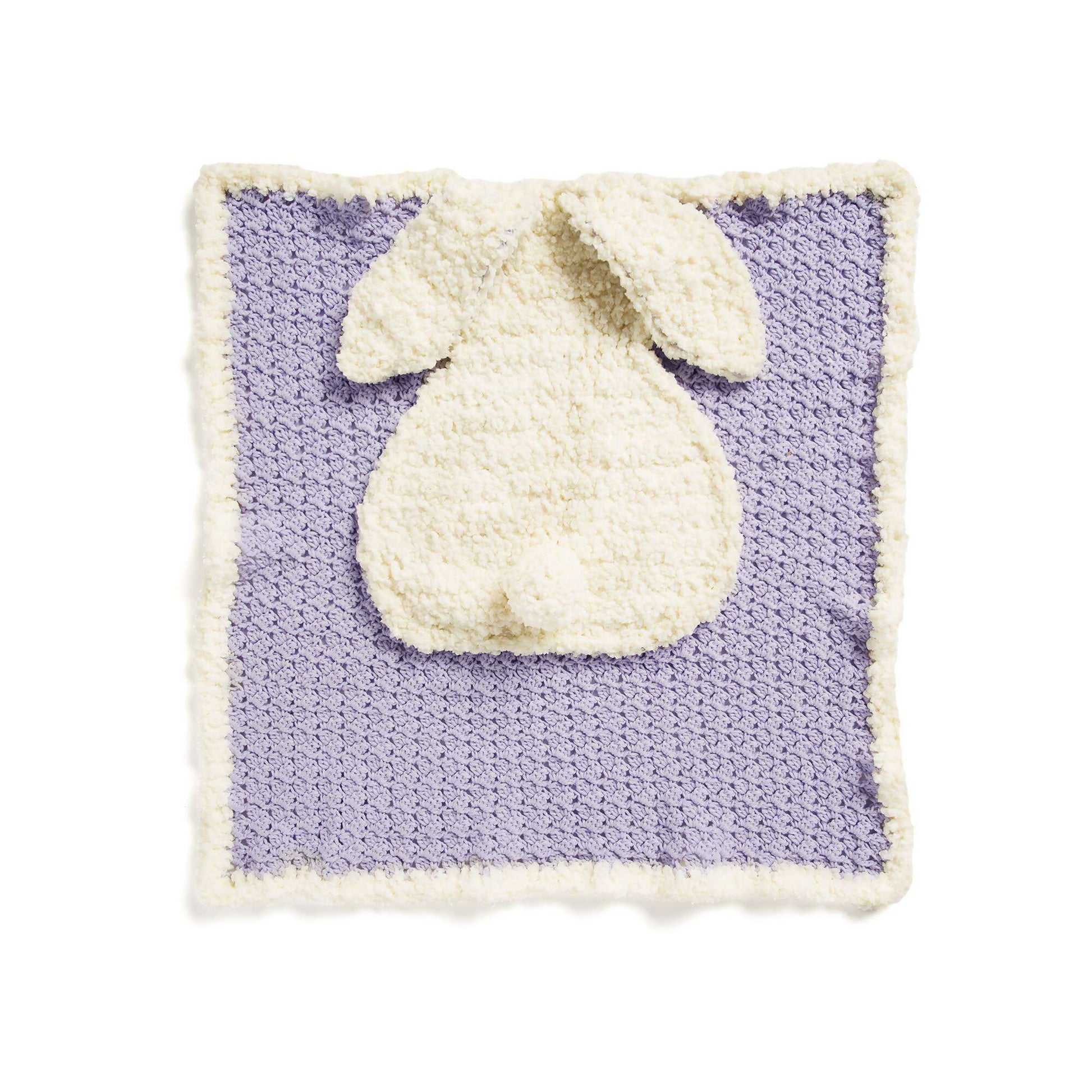 Bernat Sitting Little Bunny Crochet Blanket | Yarnspirations