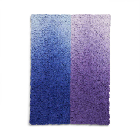 Bernat Chevron C2C Crochet Blanket | Yarnspirations