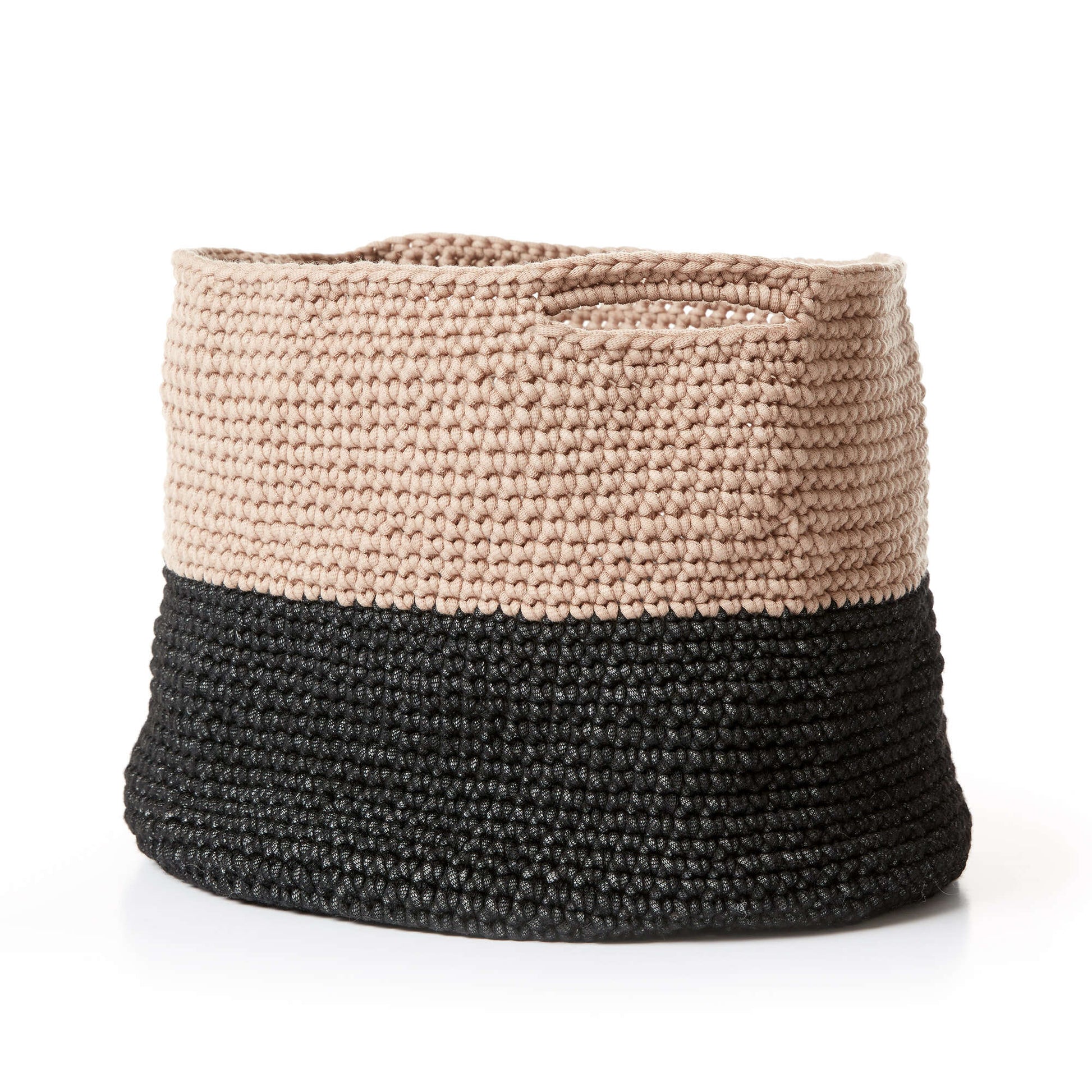 Free Easy Bernat Handy Basket Crochet Pattern | Yarnspirations