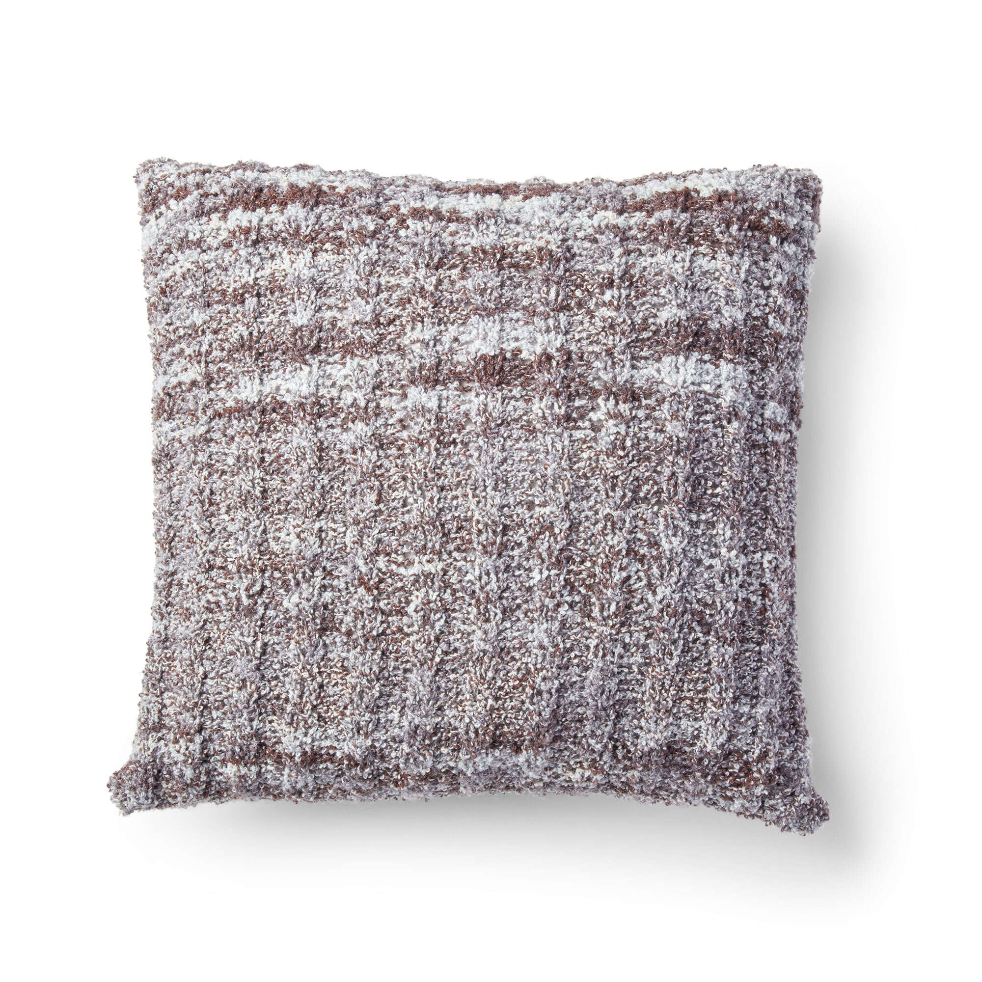 Free Easy Bernat Simple Twist Pillow Knitting Pattern | Yarnspirations
