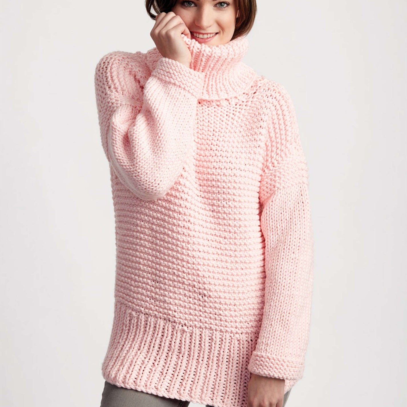 Bernat Big Box Knit Pullover | Yarnspirations