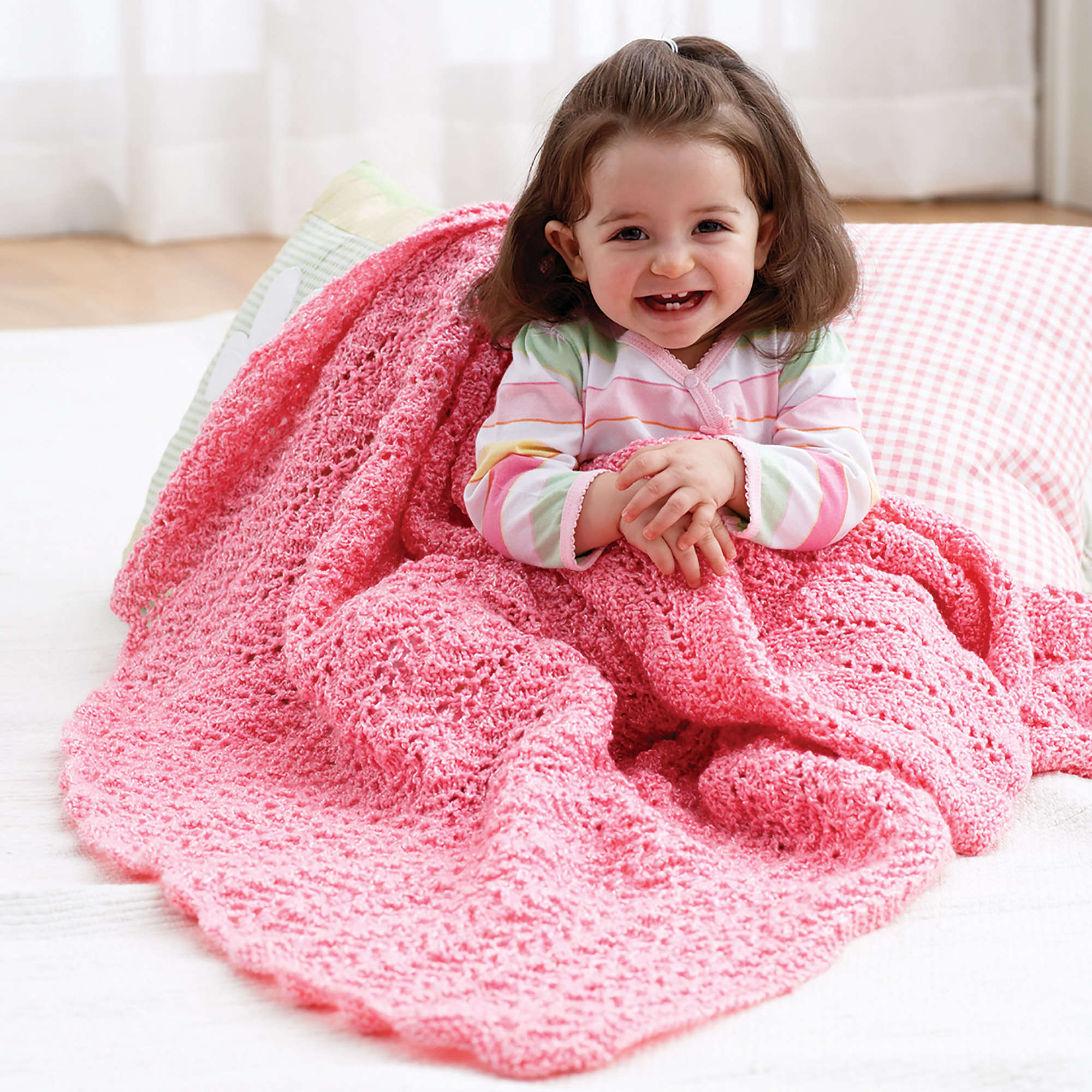 Free Easy Bernat Blanket Knitting Pattern | Yarnspirations