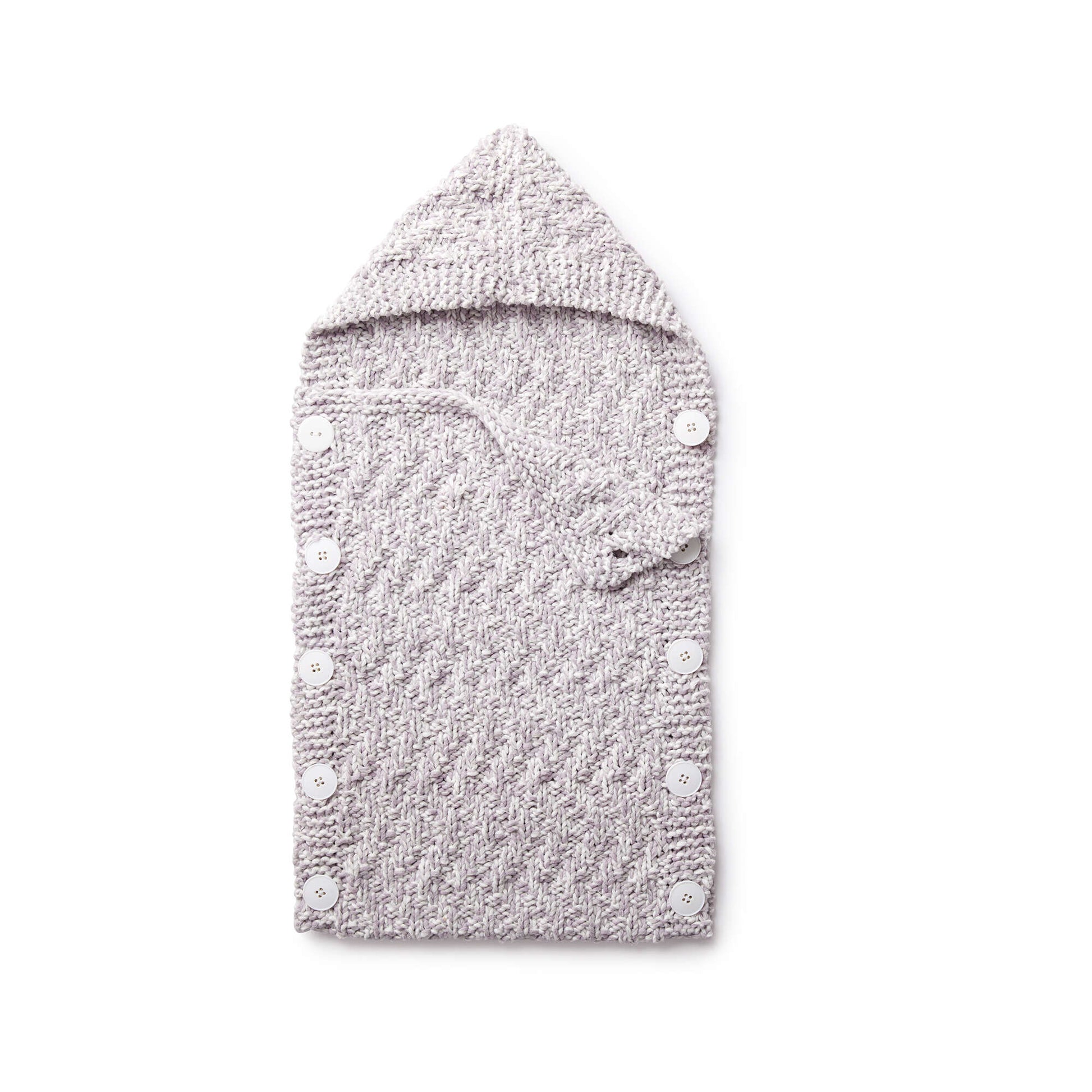 Free Easy Bernat Bunting Bag Knitting Pattern | Yarnspirations