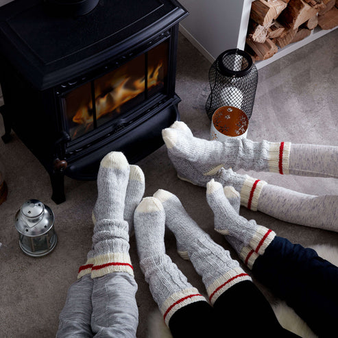 Bernat Chunky Knit Work Socks Pattern | Yarnspirations