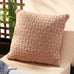 Free Easy Bernat Basketweave Pillow Knitting Pattern | Yarnspirations