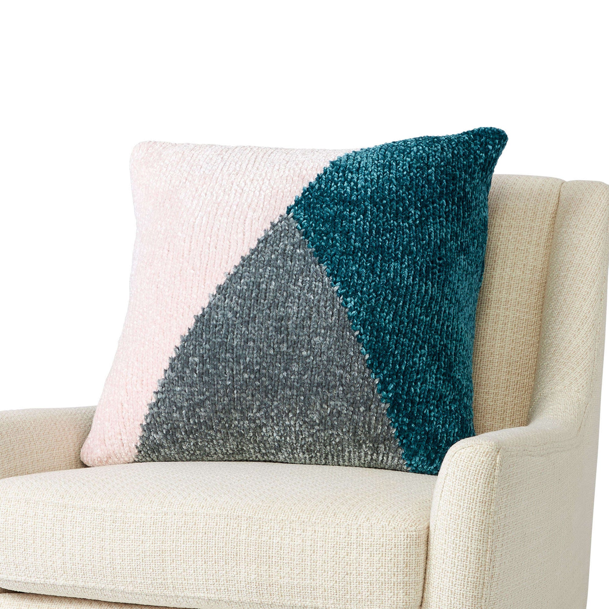 Bernat Any Angle Pillow | Yarnspirations