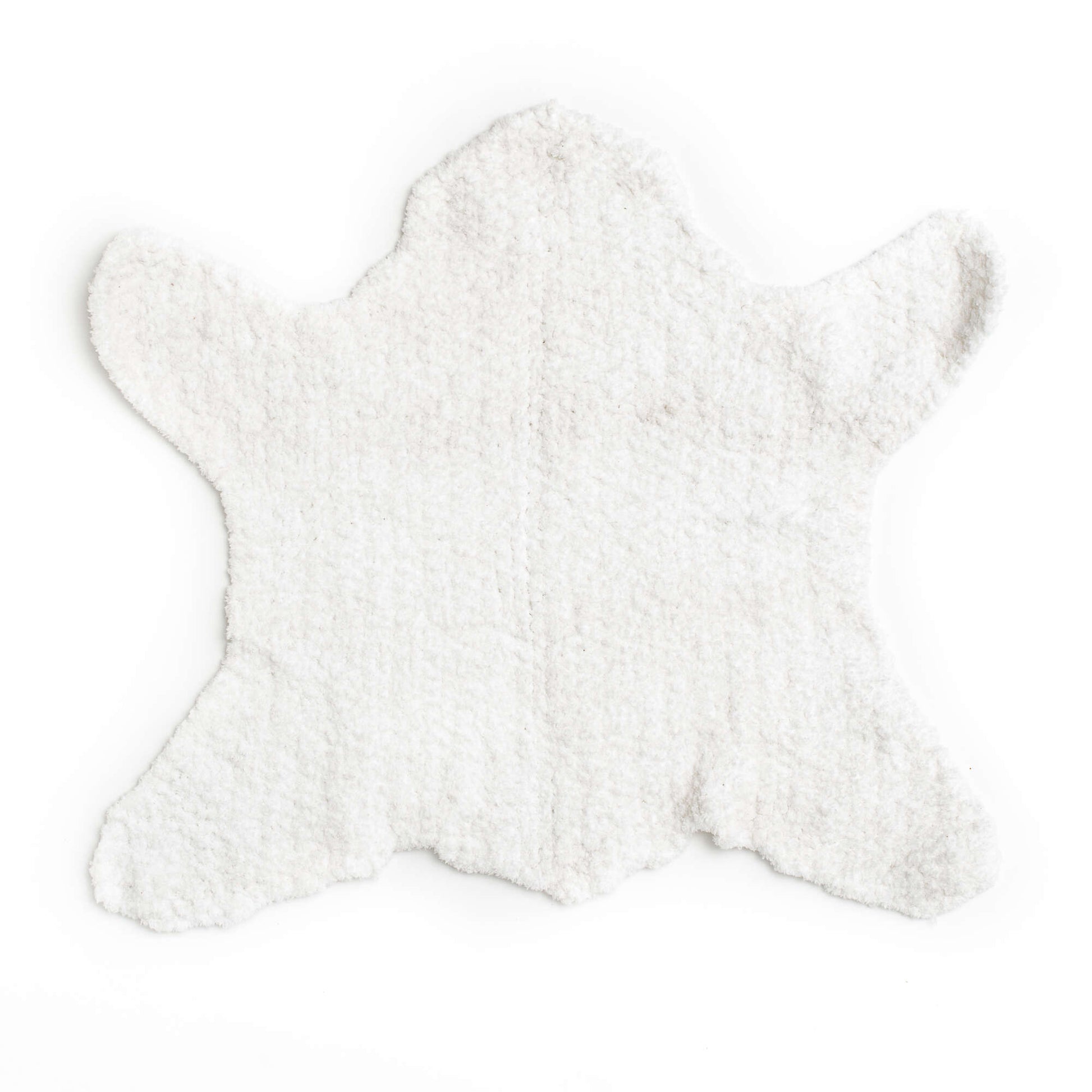 Free Bernat Bear Skin Rug Knitting Pattern | Yarnspirations