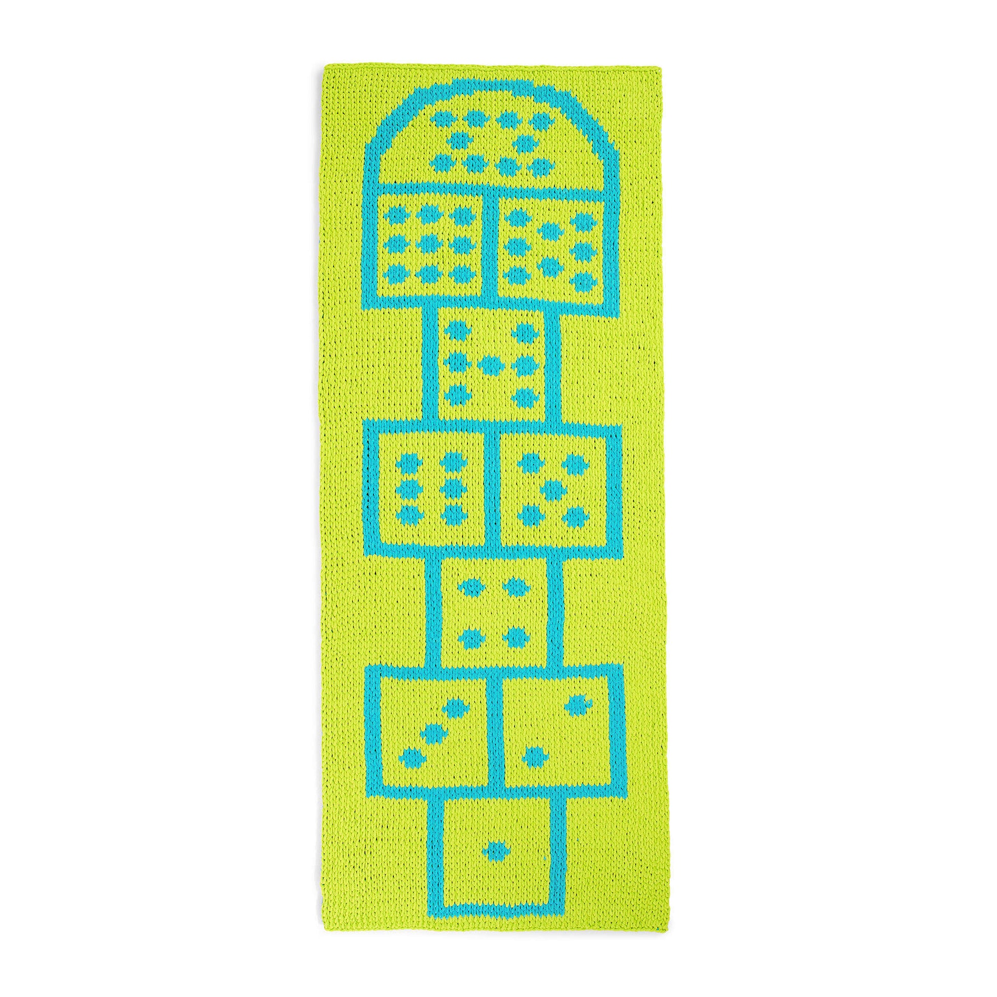 Bernat EZ Graph It Hopscotch Rug | Yarnspirations