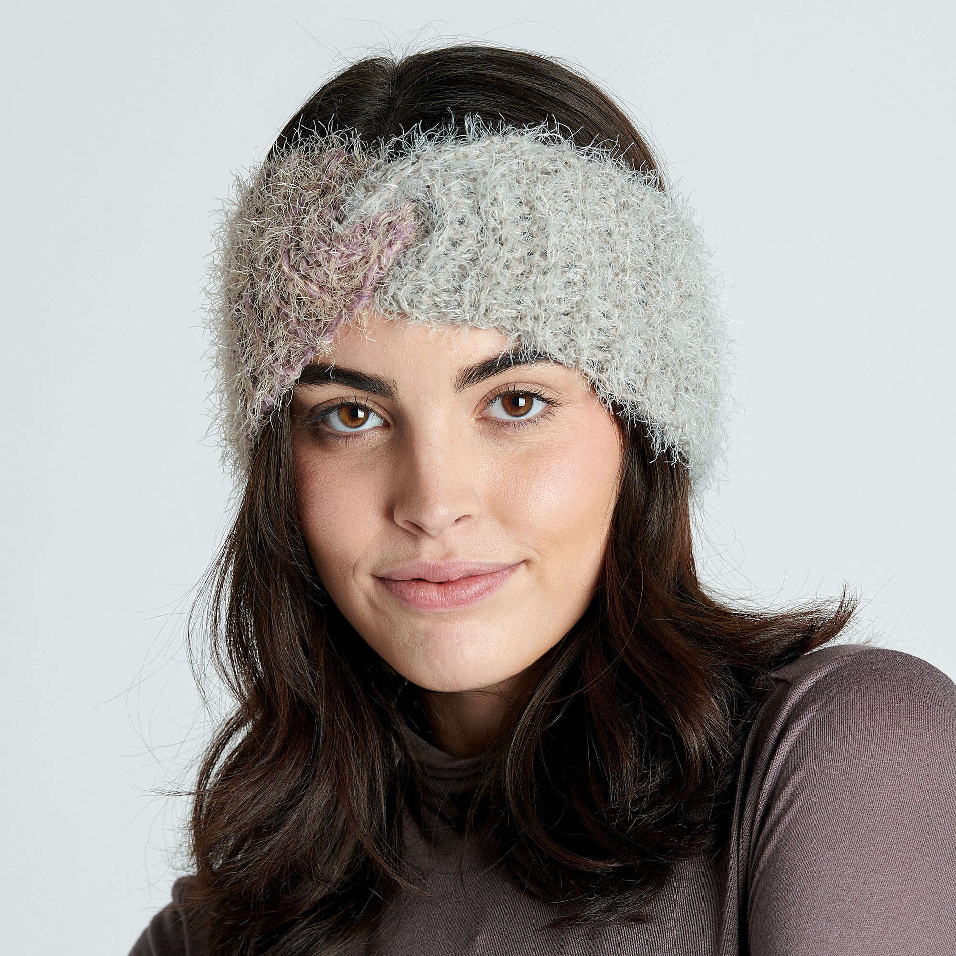 Caron Cozy Crochet Twisted Headband | Yarnspirations