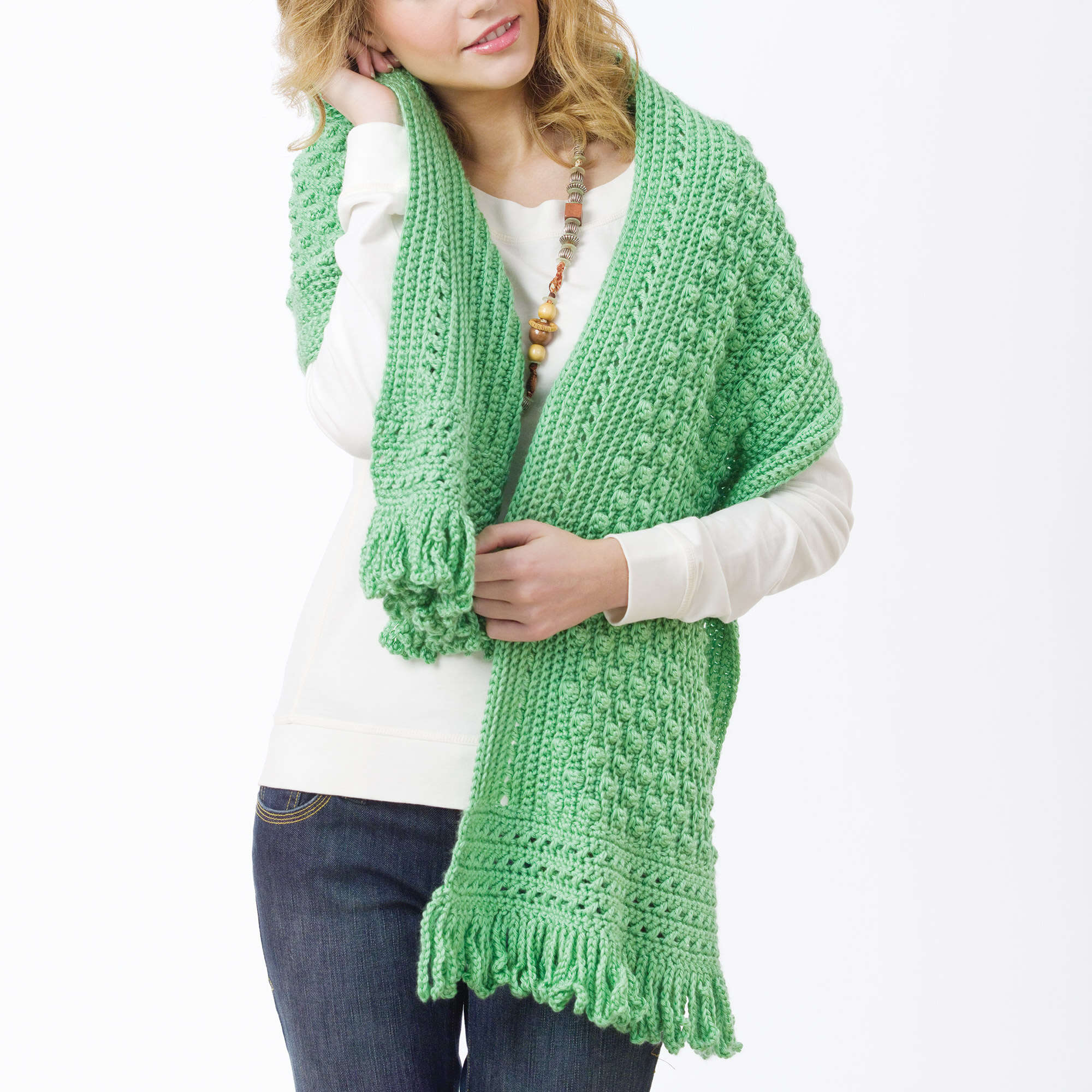 Caron Crochet Prayer Shawl Pattern Yarnspirations