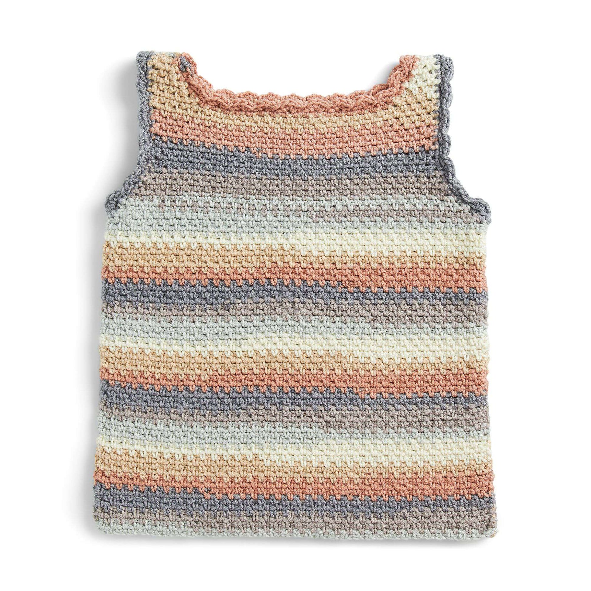 Free Easy Caron Classic Tank Top Crochet Pattern | Yarnspirations