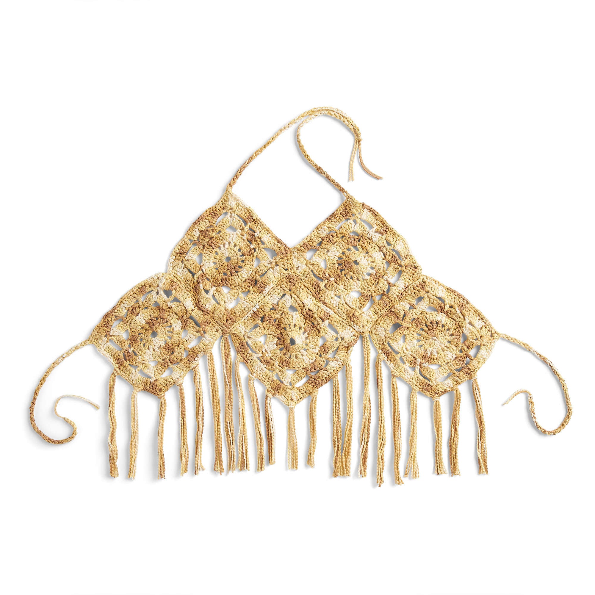 Free Easy Caron Simple Crochet Motif Top Crochet Pattern | Yarnspirations