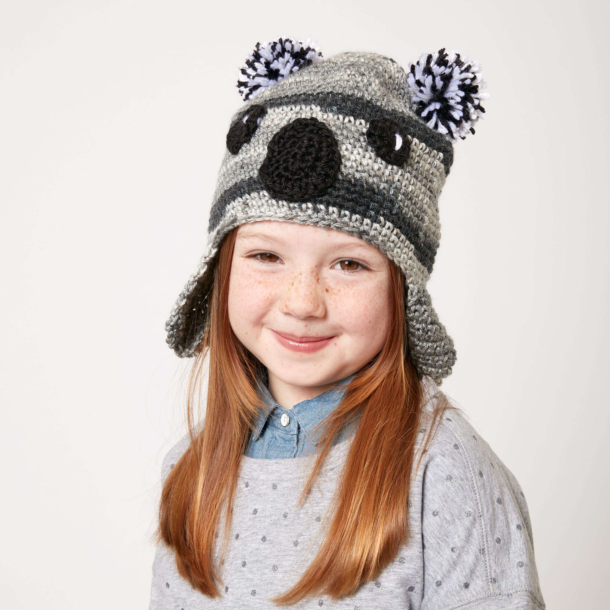 Free Easy Caron Koala-ty Hat Crochet Pattern | Yarnspirations