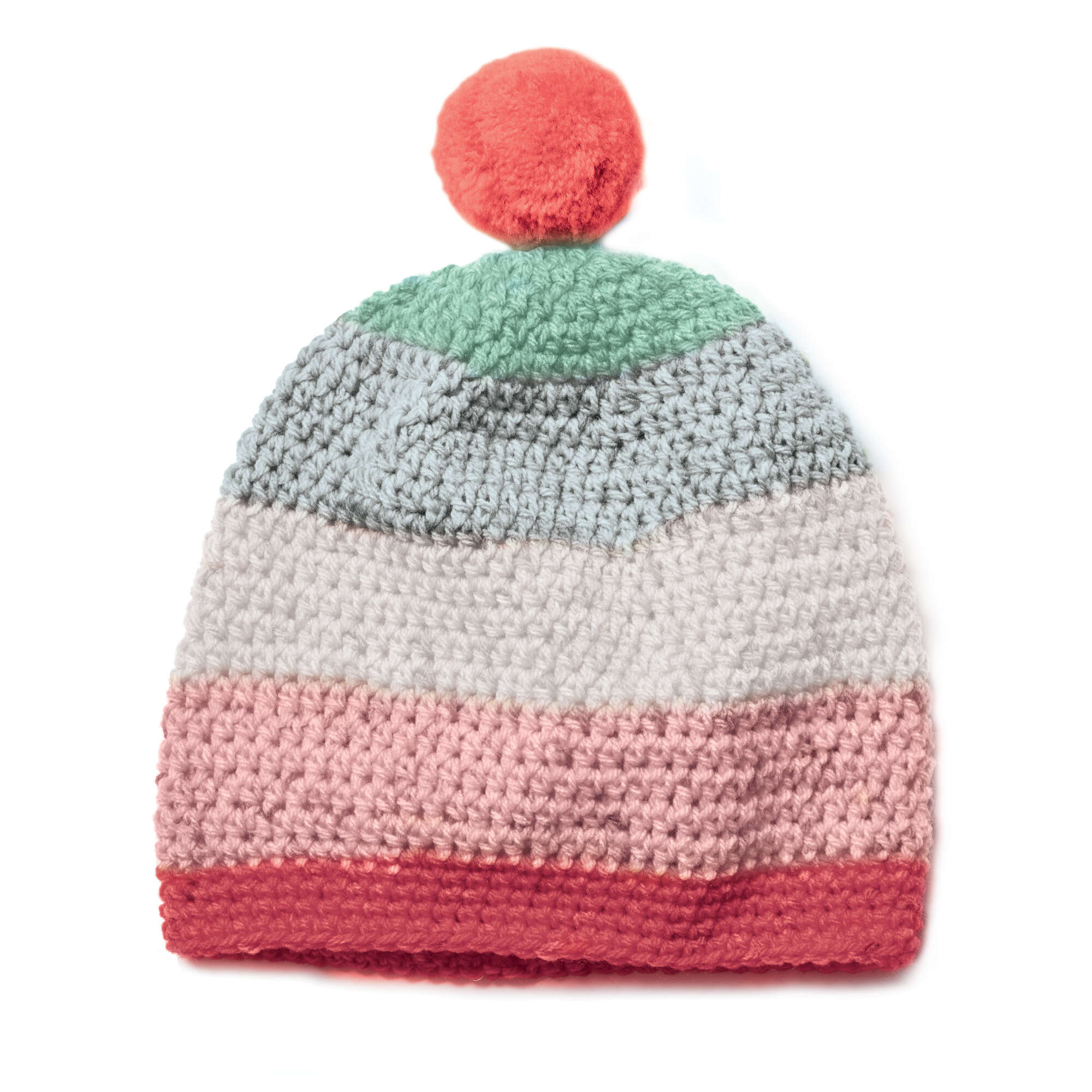 Free Beginner Caron Beanie Crochet Pattern | Yarnspirations