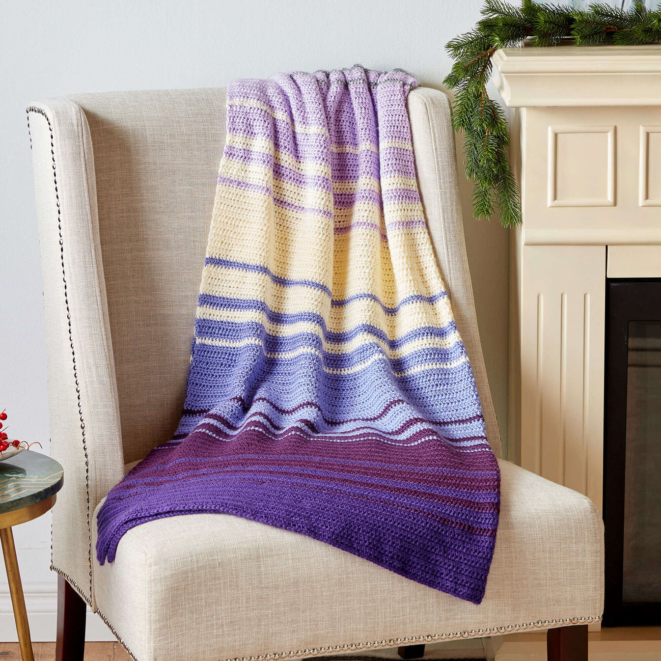 Free Easy Caron Spectrum Afghan Crochet Pattern | Yarnspirations