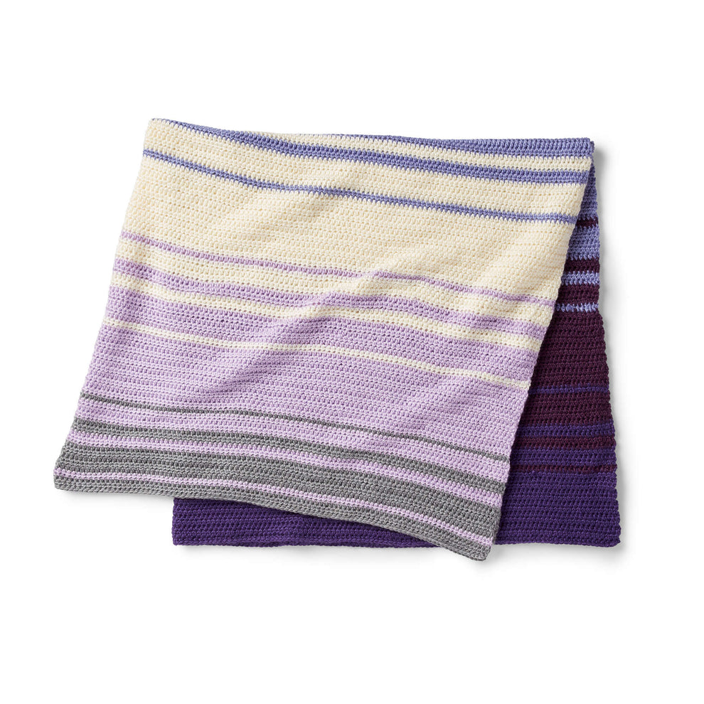 Free Easy Caron Spectrum Afghan Crochet Pattern | Yarnspirations