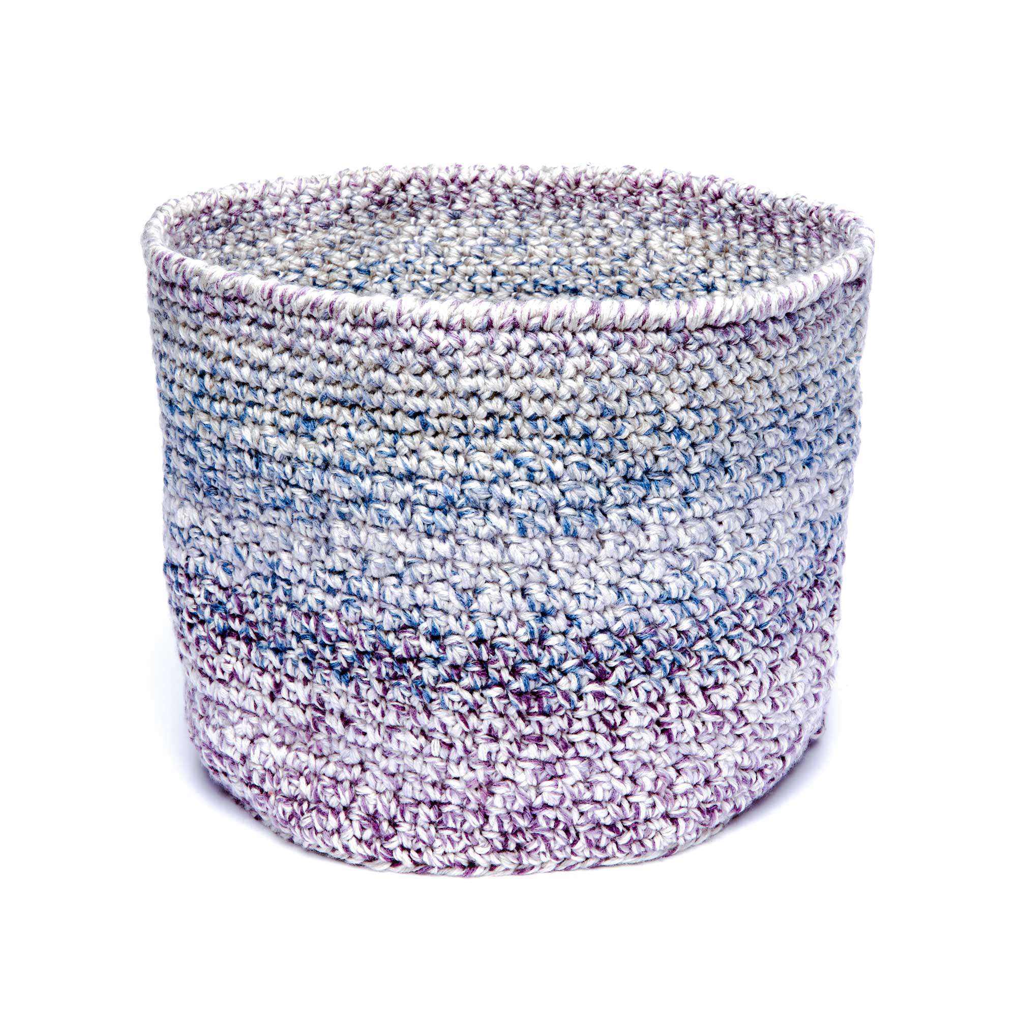 Free Easy Caron Basket Crochet Pattern | Yarnspirations