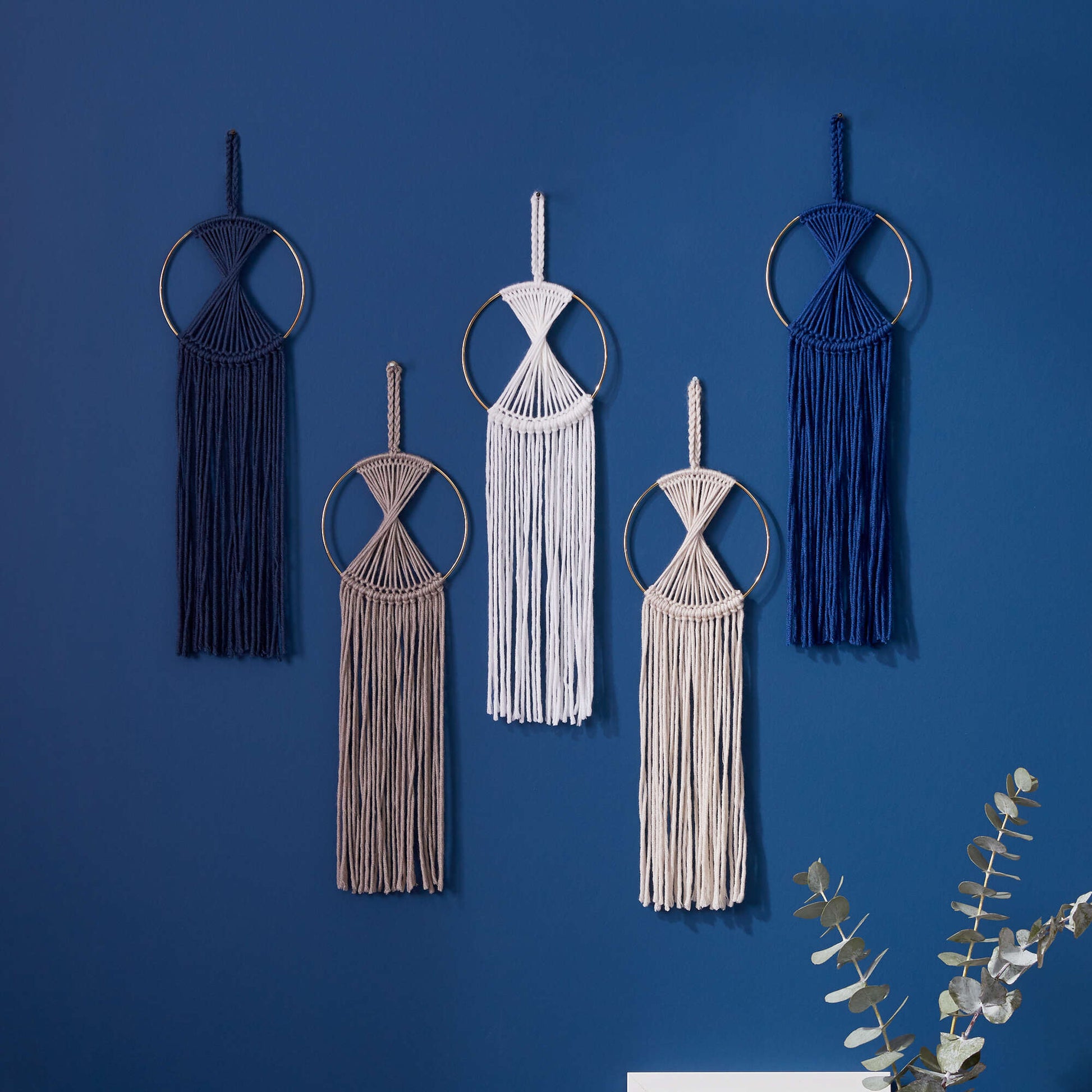 Caron X Pantone Prismatic Crochet Wall Hanging | Yarnspirations