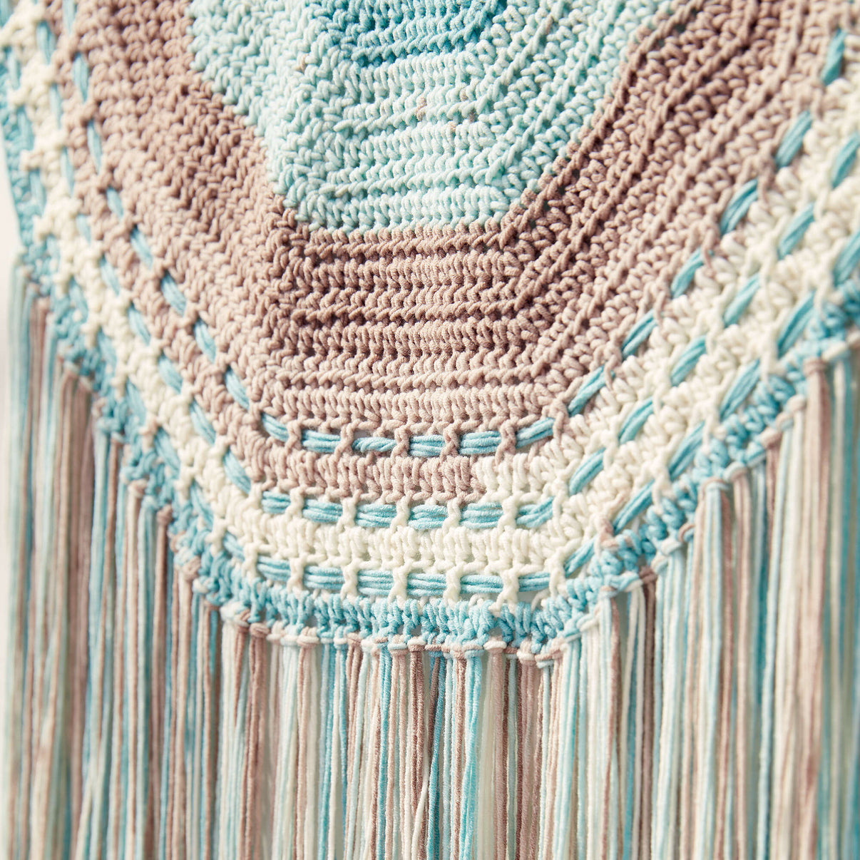 Caron Half Moon Crochet Wall Hanging | Yarnspirations