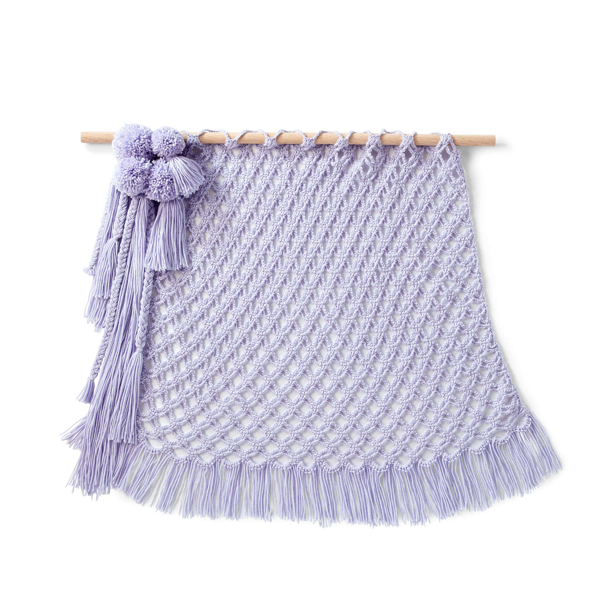 Free Caron Dreamy Wall Hanging Crochet Pattern | Yarnspirations