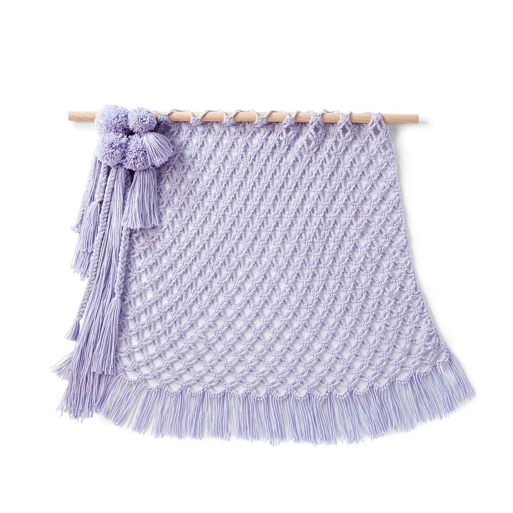 Caron Dreamy Crochet Wall Hanging | Yarnspirations