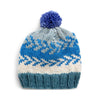 Free Caron Go Around Fair Isle Hat Knitting Pattern | Yarnspirations