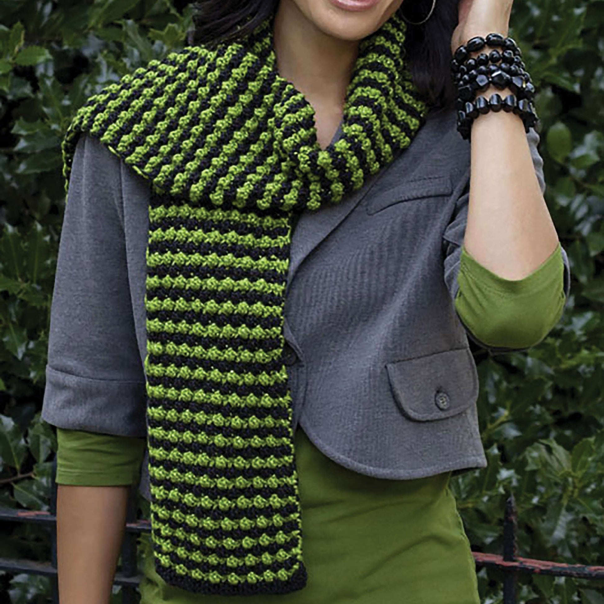 Free Caron Sparks Fly Scarf Knitting Pattern | Yarnspirations