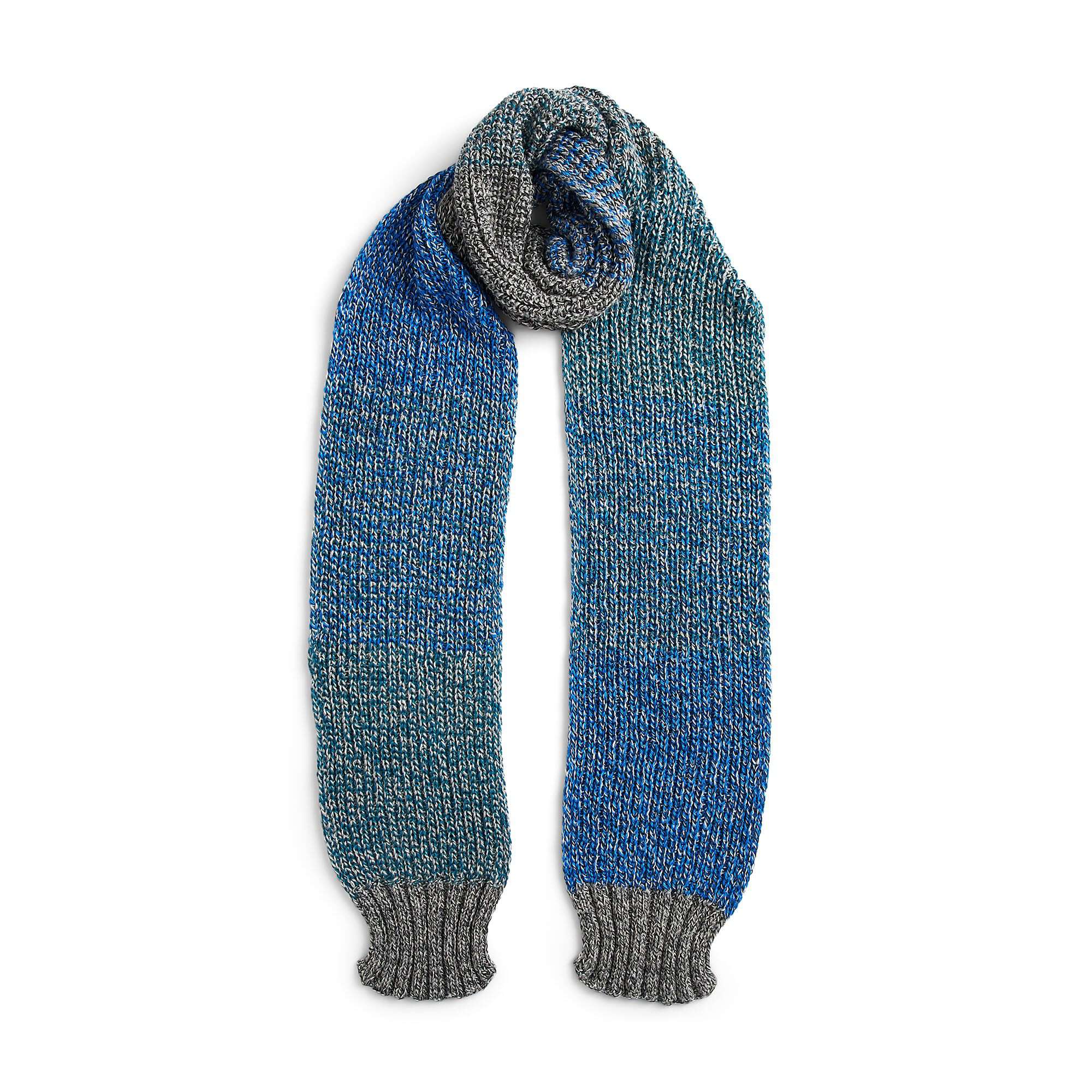 Free Easy Caron Make'r Shaker Rib Scarf Knitting Pattern | Yarnspirations