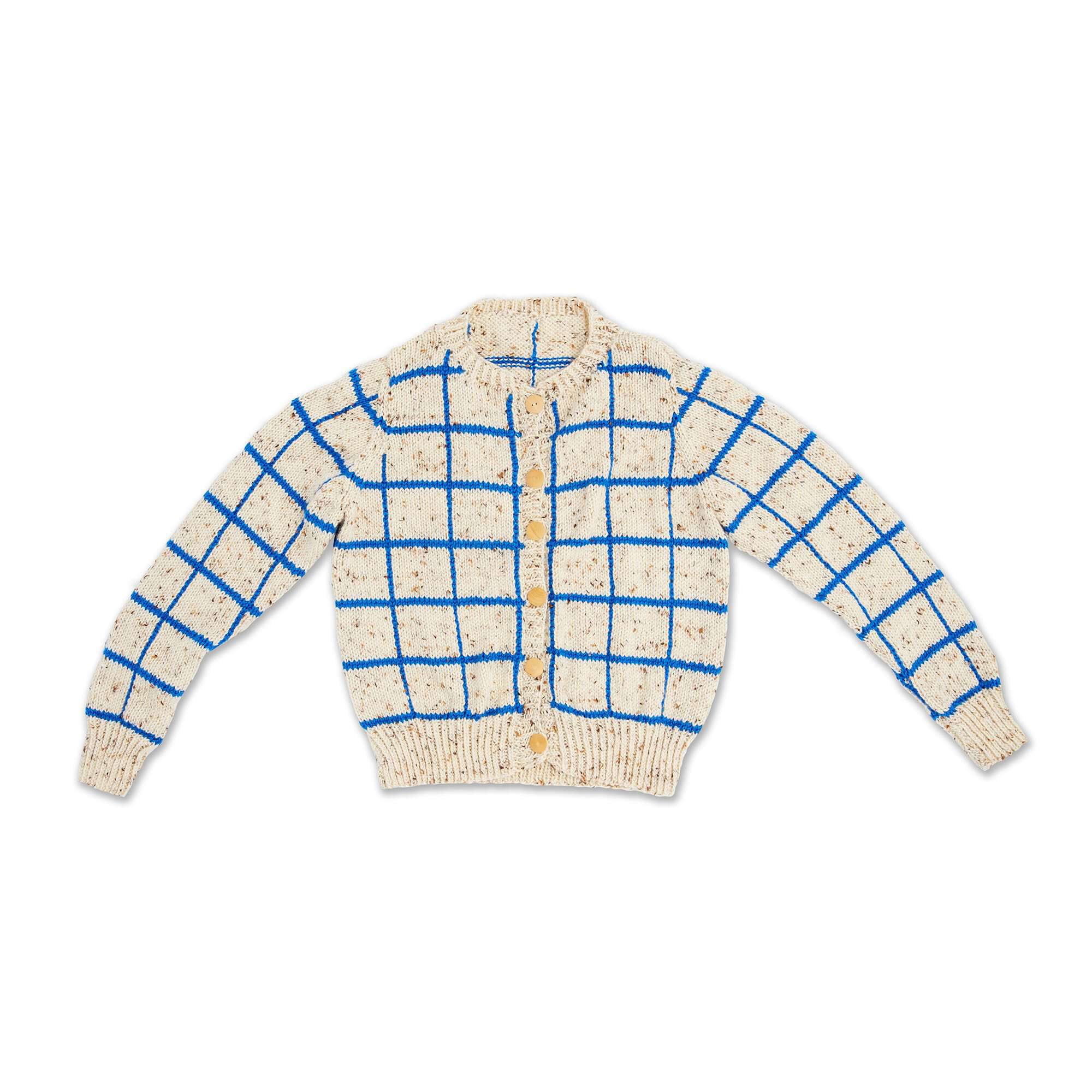 Free Caron Windowpane Cardigan Knitting Pattern | Yarnspirations
