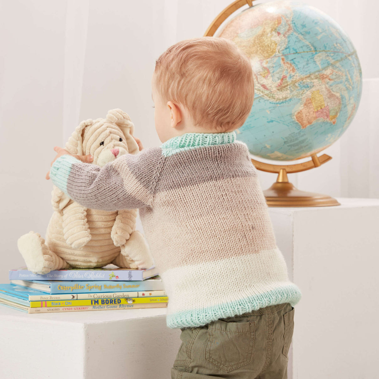 Free Easy Caron Top Down Pullover Knitting Pattern | Yarnspirations