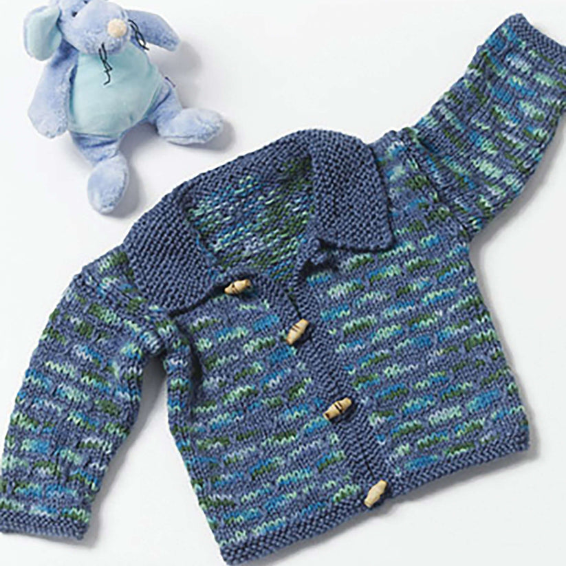 Free Easy Caron Toddler Sweater Knitting Pattern | Yarnspirations