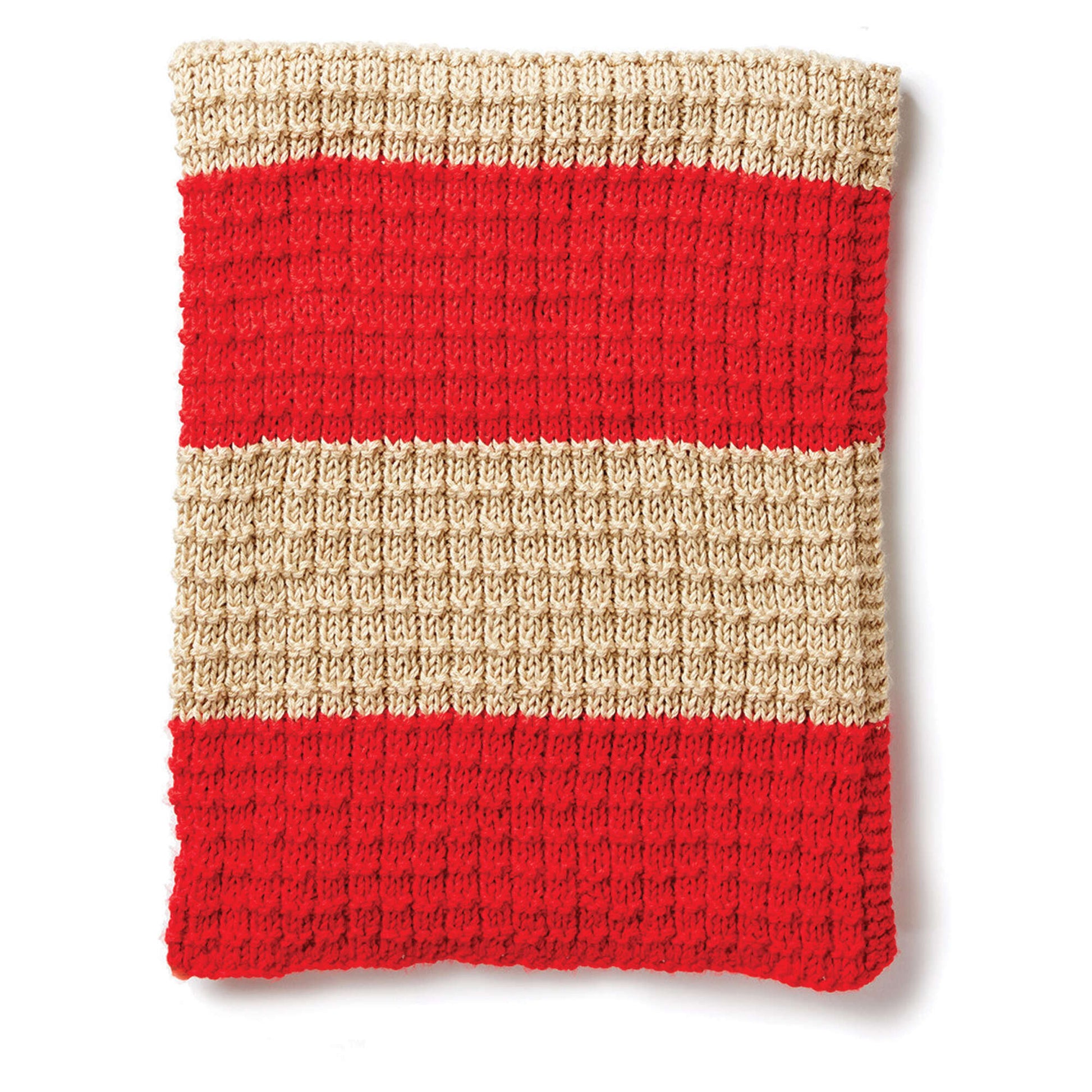 Free Beginner Caron Easy Breezy Blanket Knitting Pattern | Yarnspirations